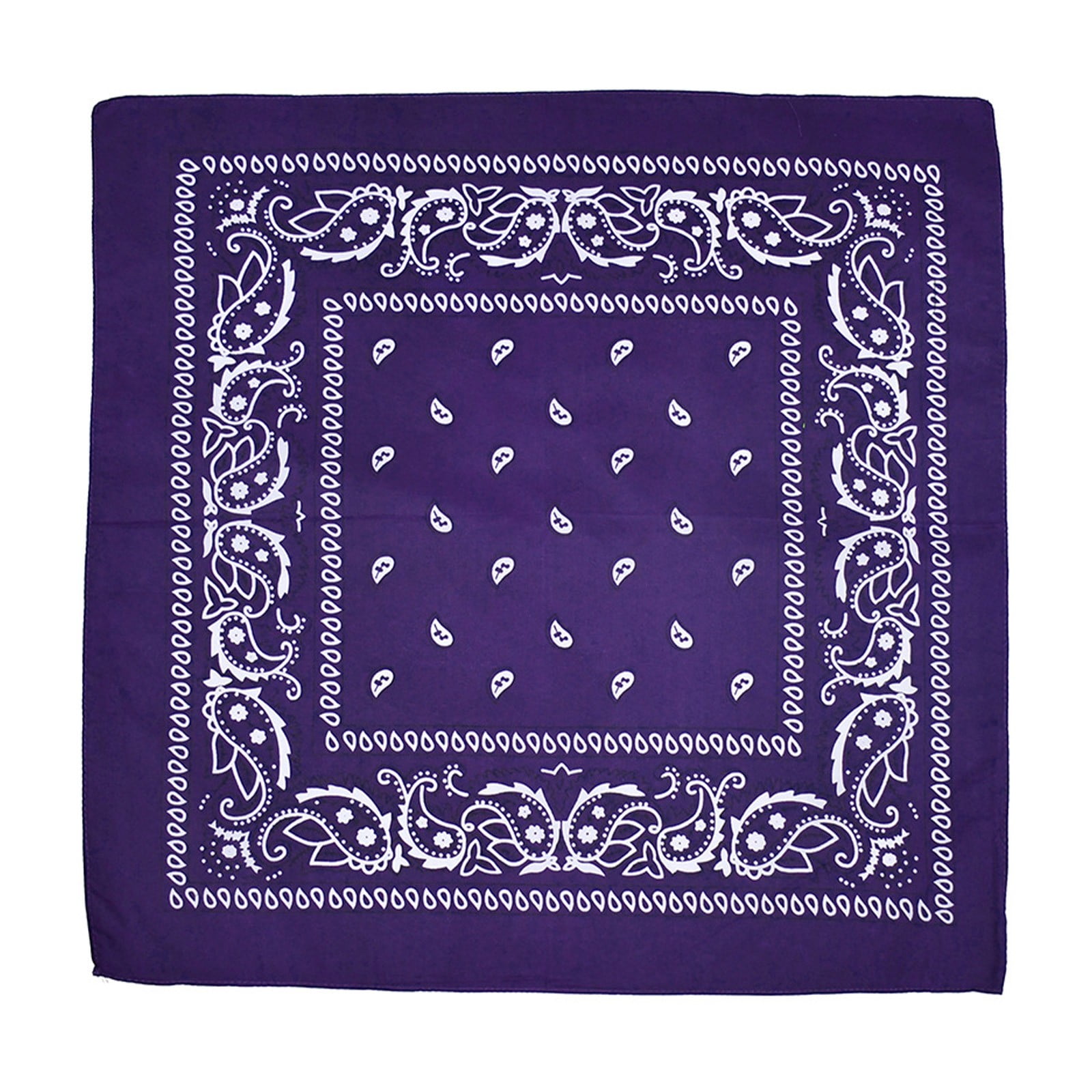 XIPYYKM 1 Pcs Bandanas Multi-Purpose Bandanas Paisley Cowboy Polyester ...