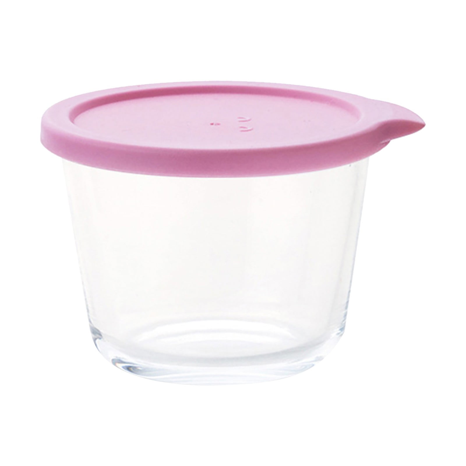 XIPYYKM 1Pc Small Prep Bowl with Lid, 8 oz Mini Glass Bowls for Spices ...