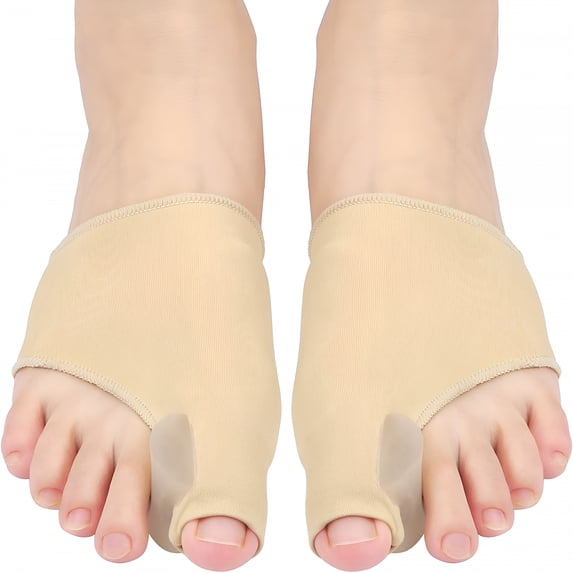 XIRQI 1 Pair Bunion Corrector Gel Bunion Pads Sleeves Brace Bunion Big ...