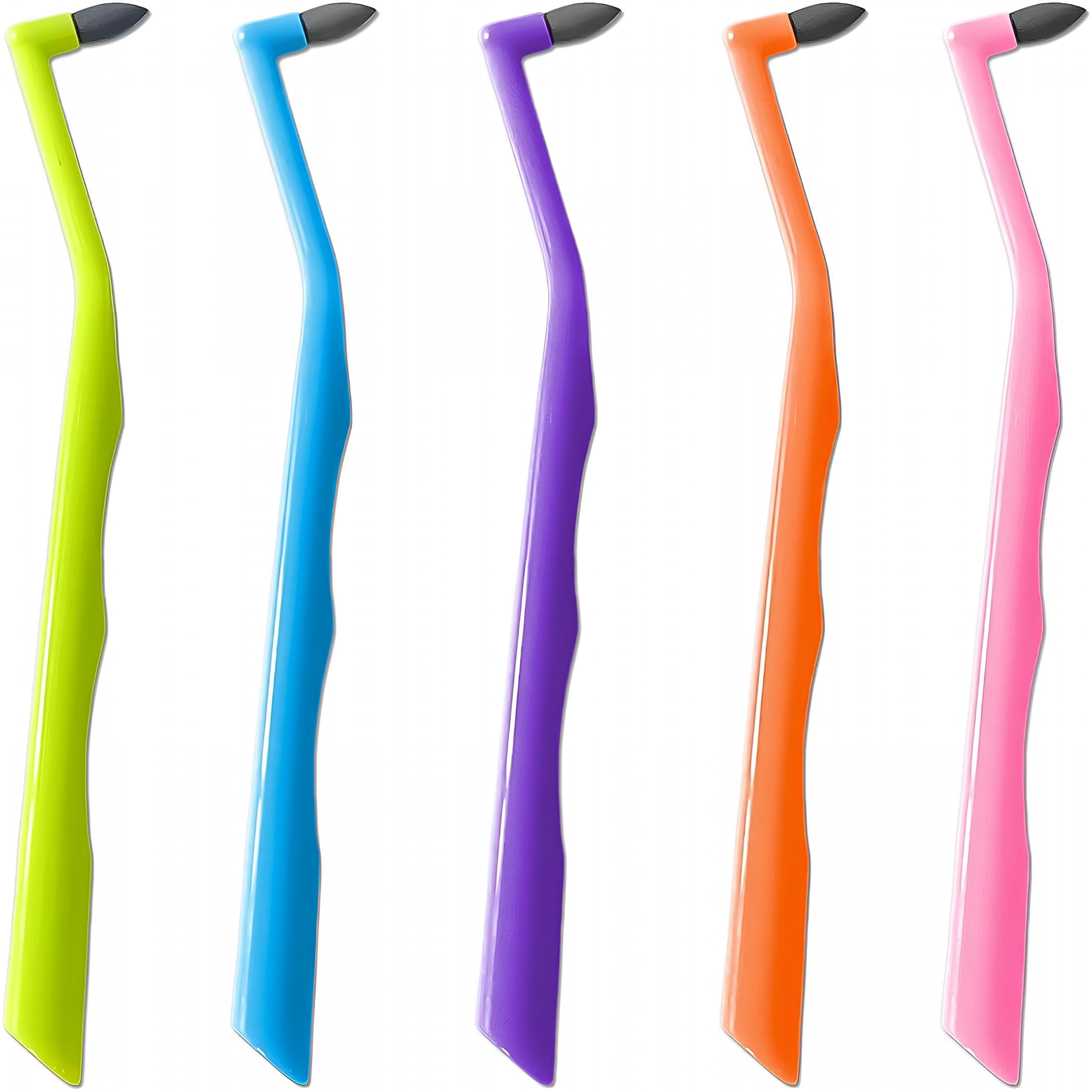 XIRQI 10 Pack Dental Teeth Plaque Remover Brushes Tools,Ergonomic ...
