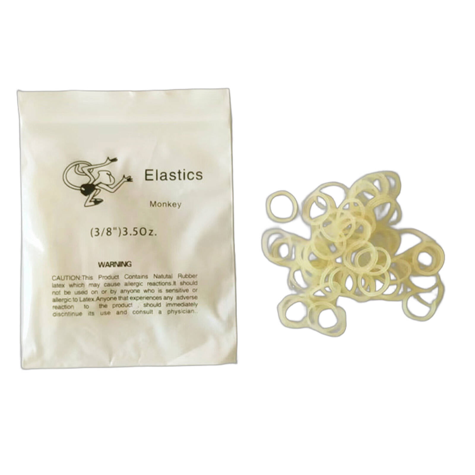 XIRQI 10Pcs Rubber Bands Super Elasticity Braces Rubber Bands ...