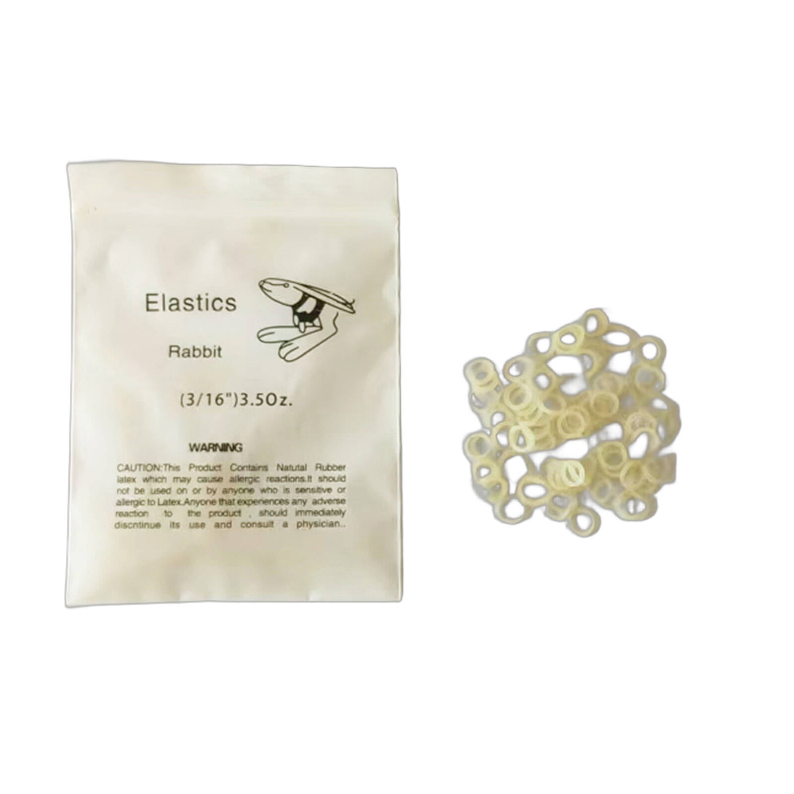 XIRQI 10Pcs Rubber Bands Super Elasticity Braces Rubber Bands ...