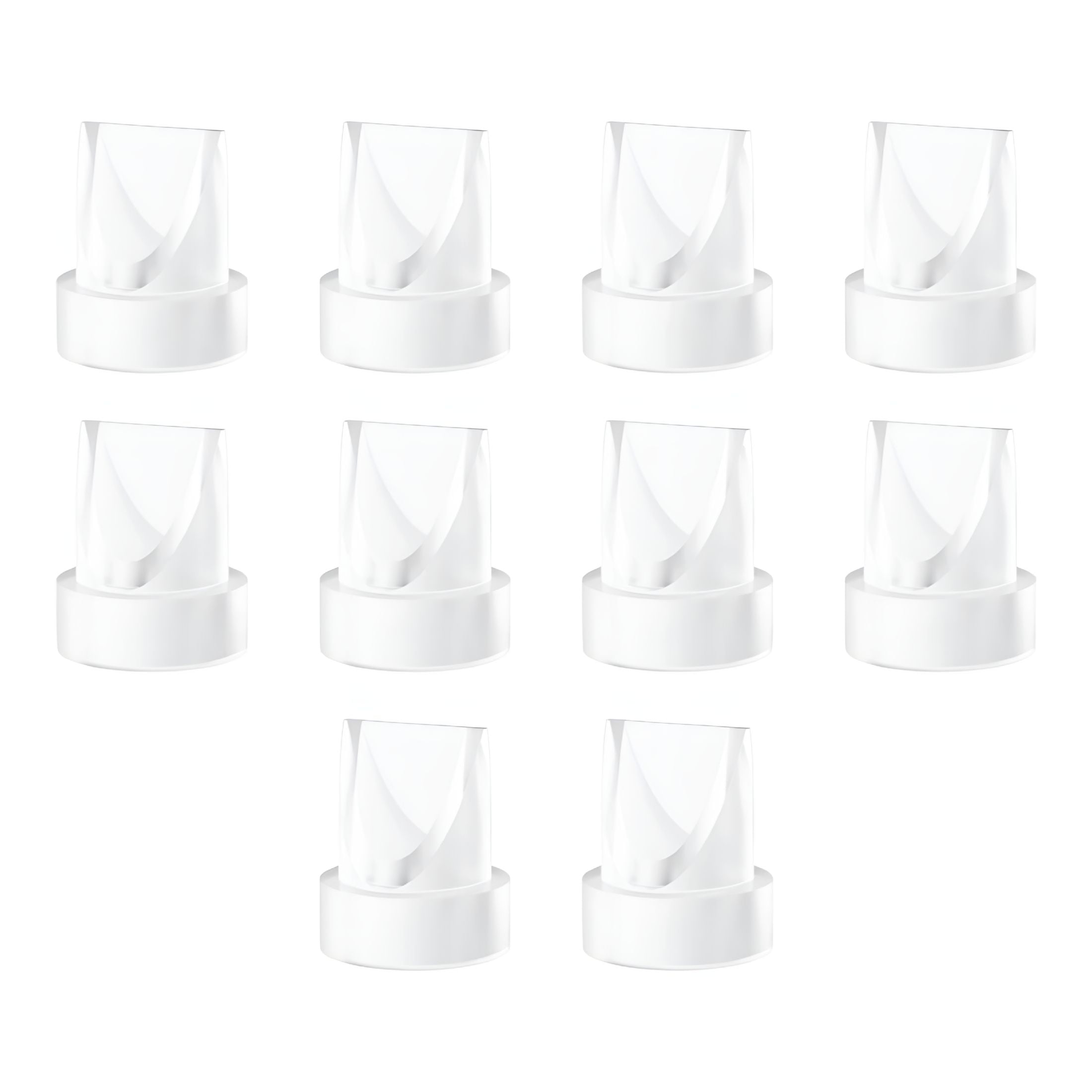 XIRQI 12 Pieces Duckbill Valves Replacement Part Electric Breast Pump ...