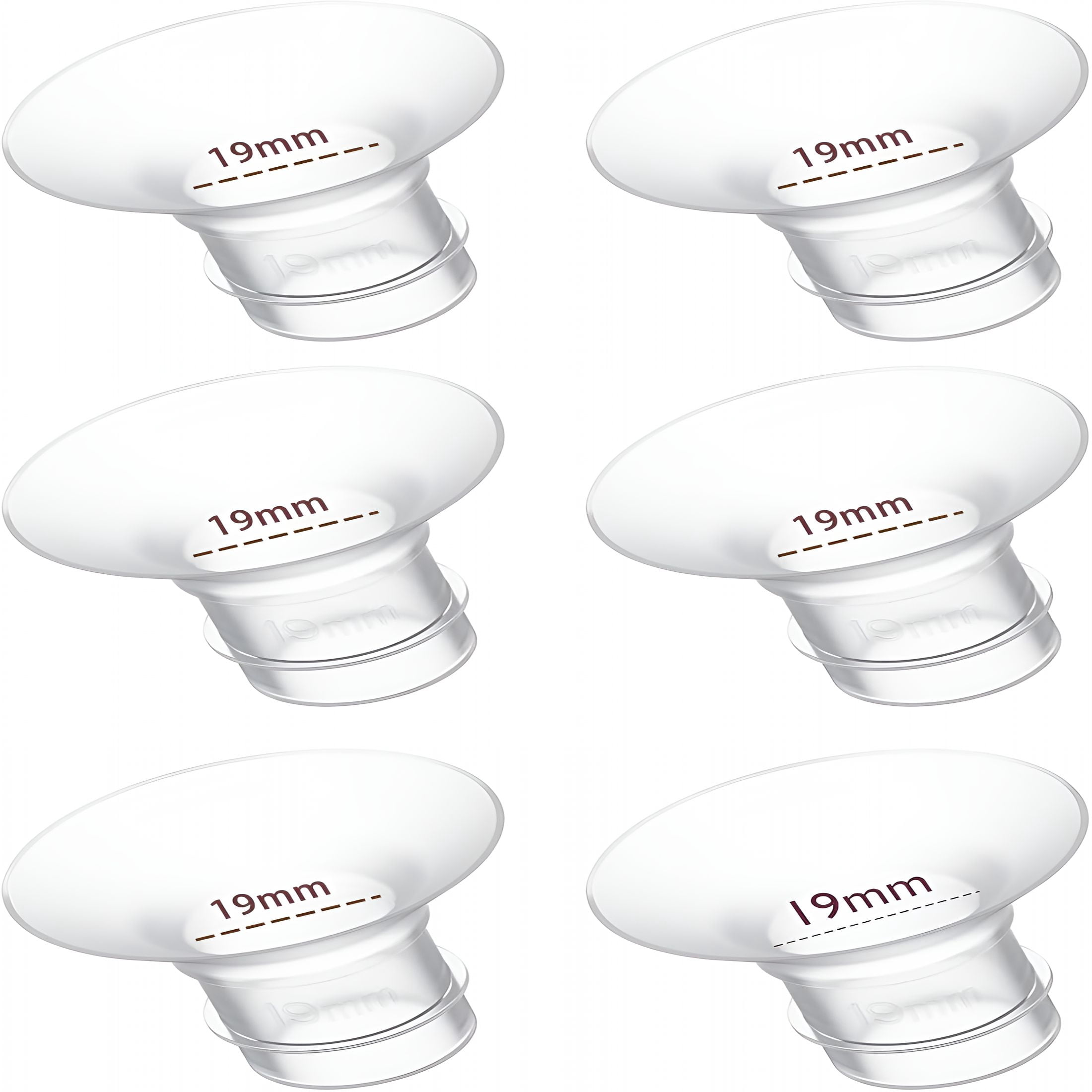 XIRQI 19Mm Flange Inserts 6Pc,Compatible with 19Mm Flange Inserts for ...