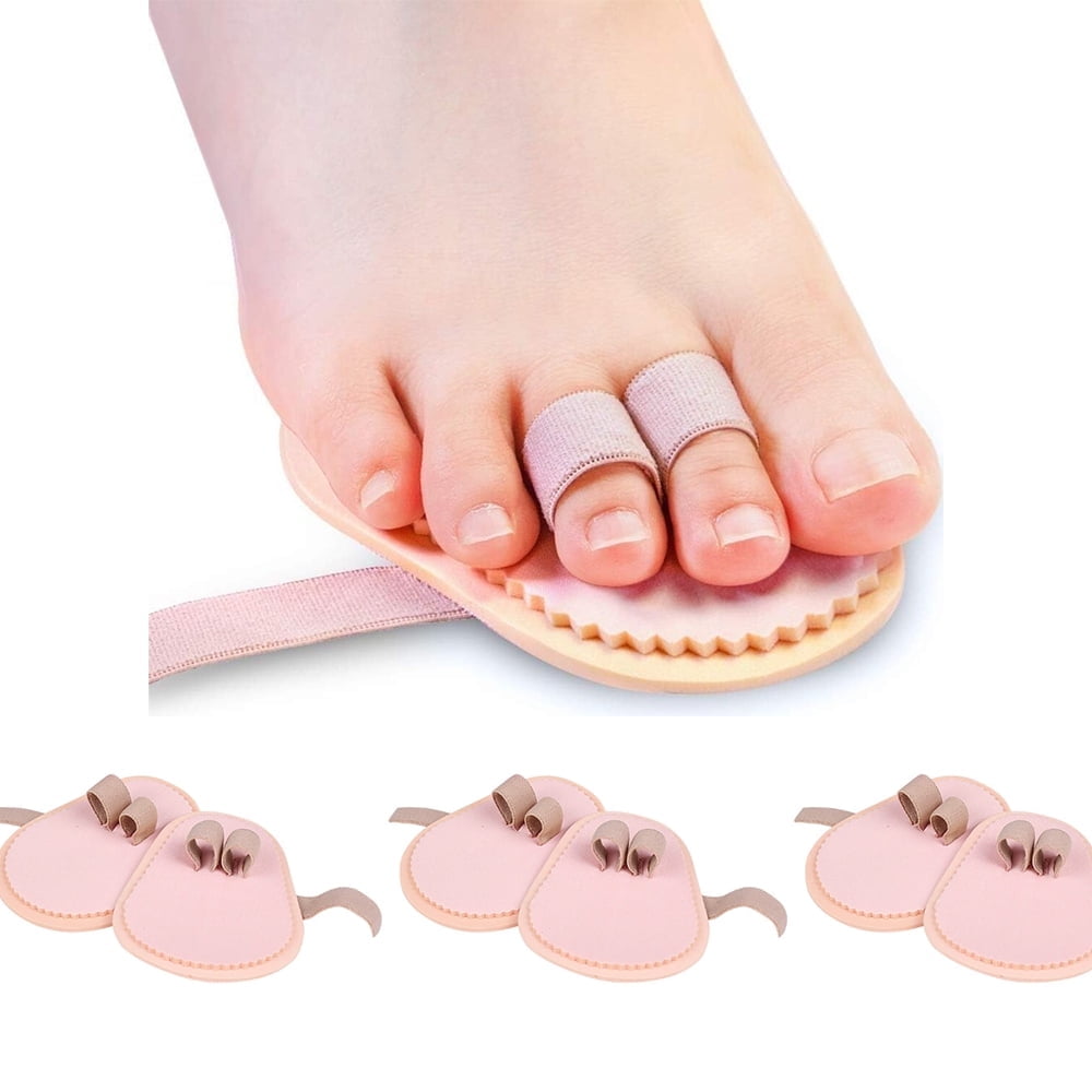 XIRQI 2-6 Pcs Hammer Toes Straightener Toe Splint Corrector for Claw ...