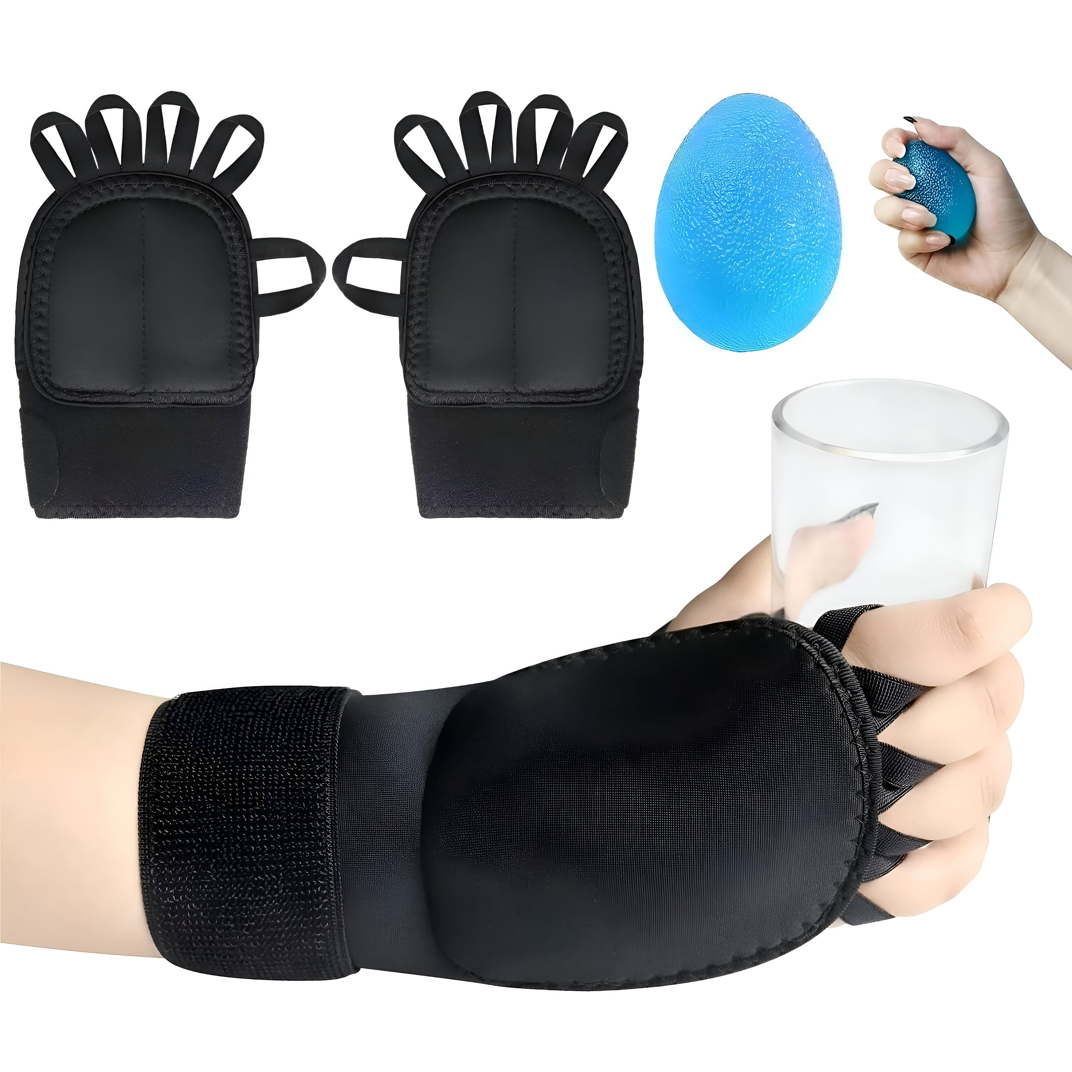 BESTSKY Weighted Gloves for Hand Training, Wrist Strengthening & Grip ...