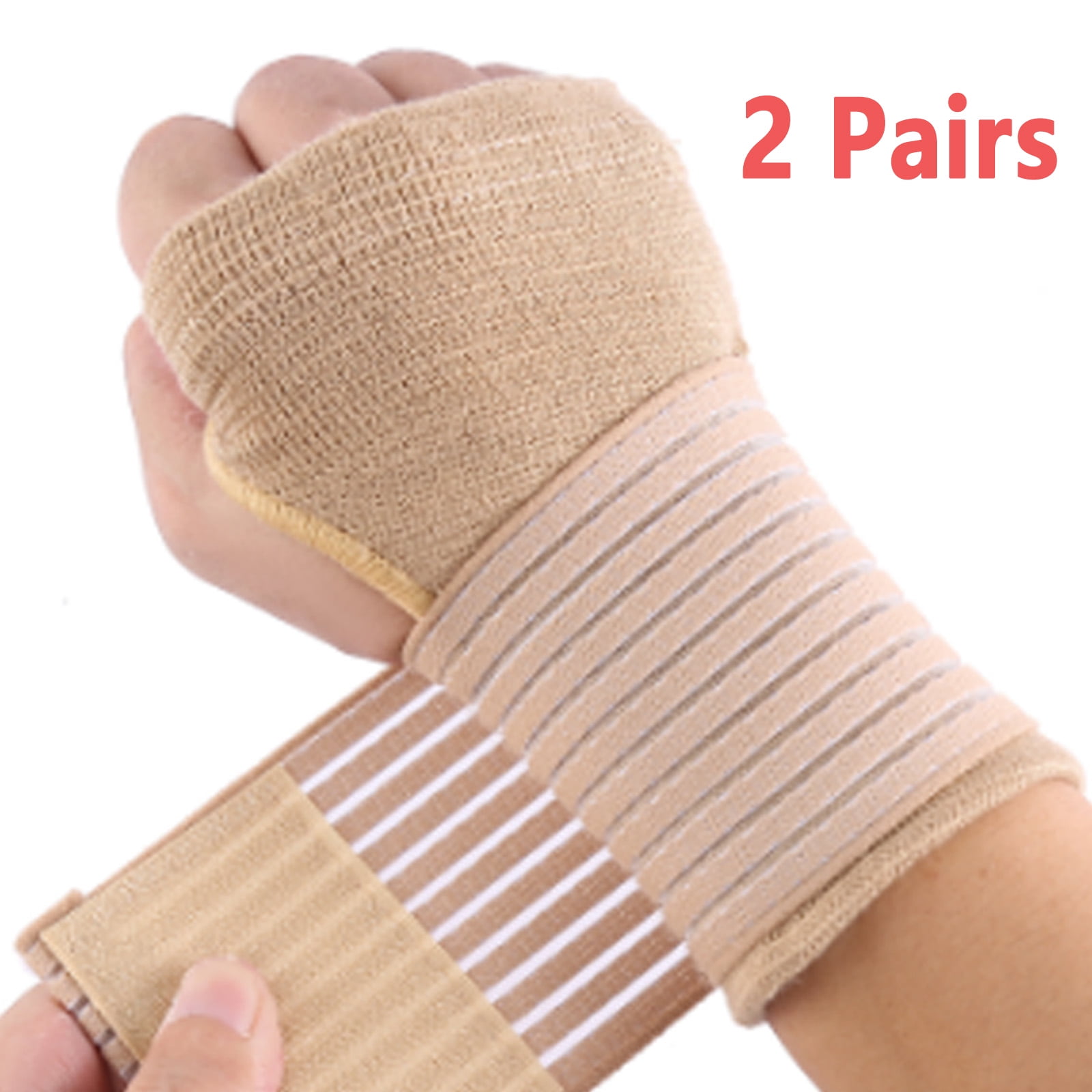 XIRQI 2 Pairs Wrist Brace,Wrap-Around Design Wrist Wraps,Wrist ...