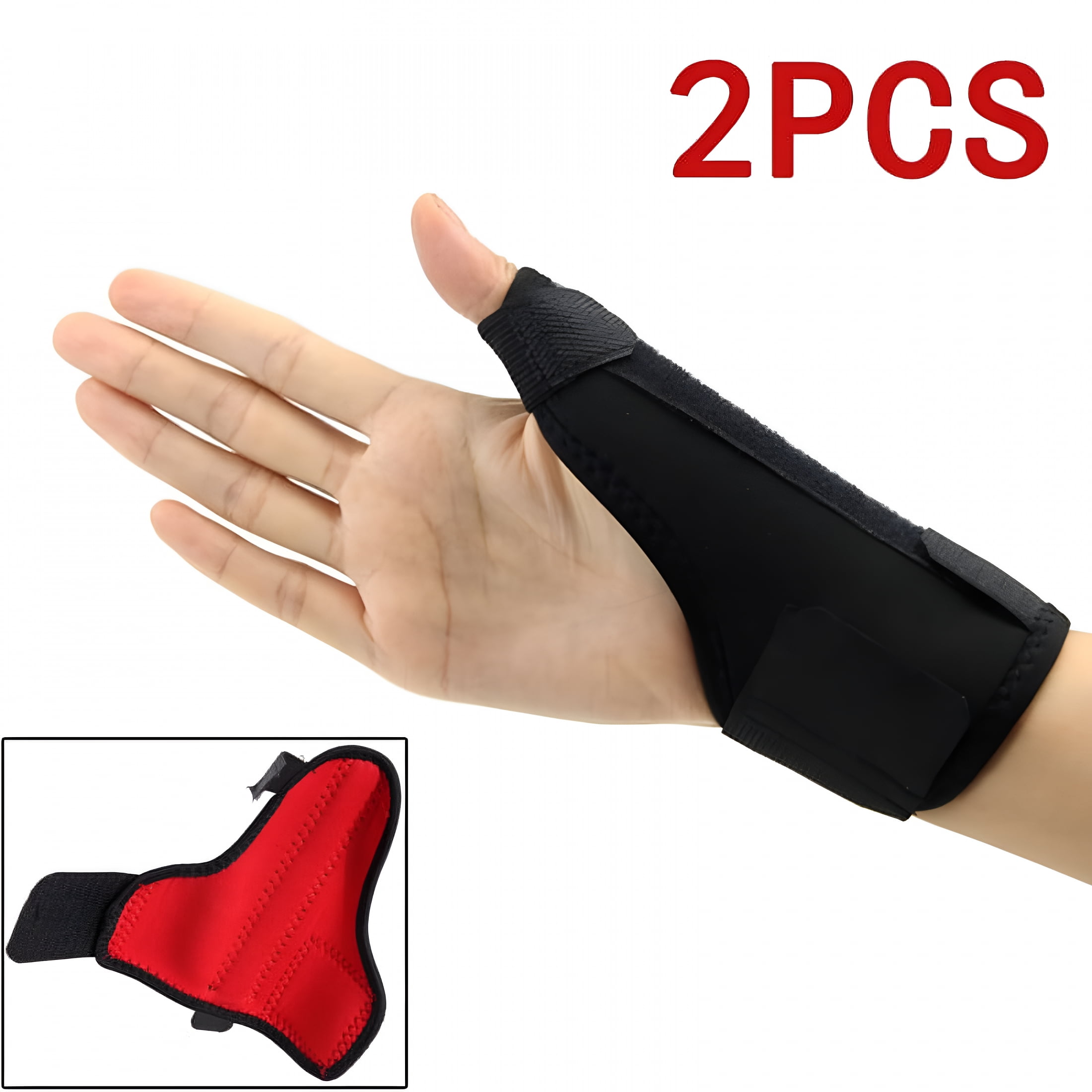 XIRQI 2 Pcs Medical Thumb Stabilizer Splint,Wrist Thumb Hand Splint ...