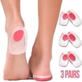 XIRQI 2026 New Gel Heel Cups Plantar Fasciitis Inserts - Silicone Heel ...
