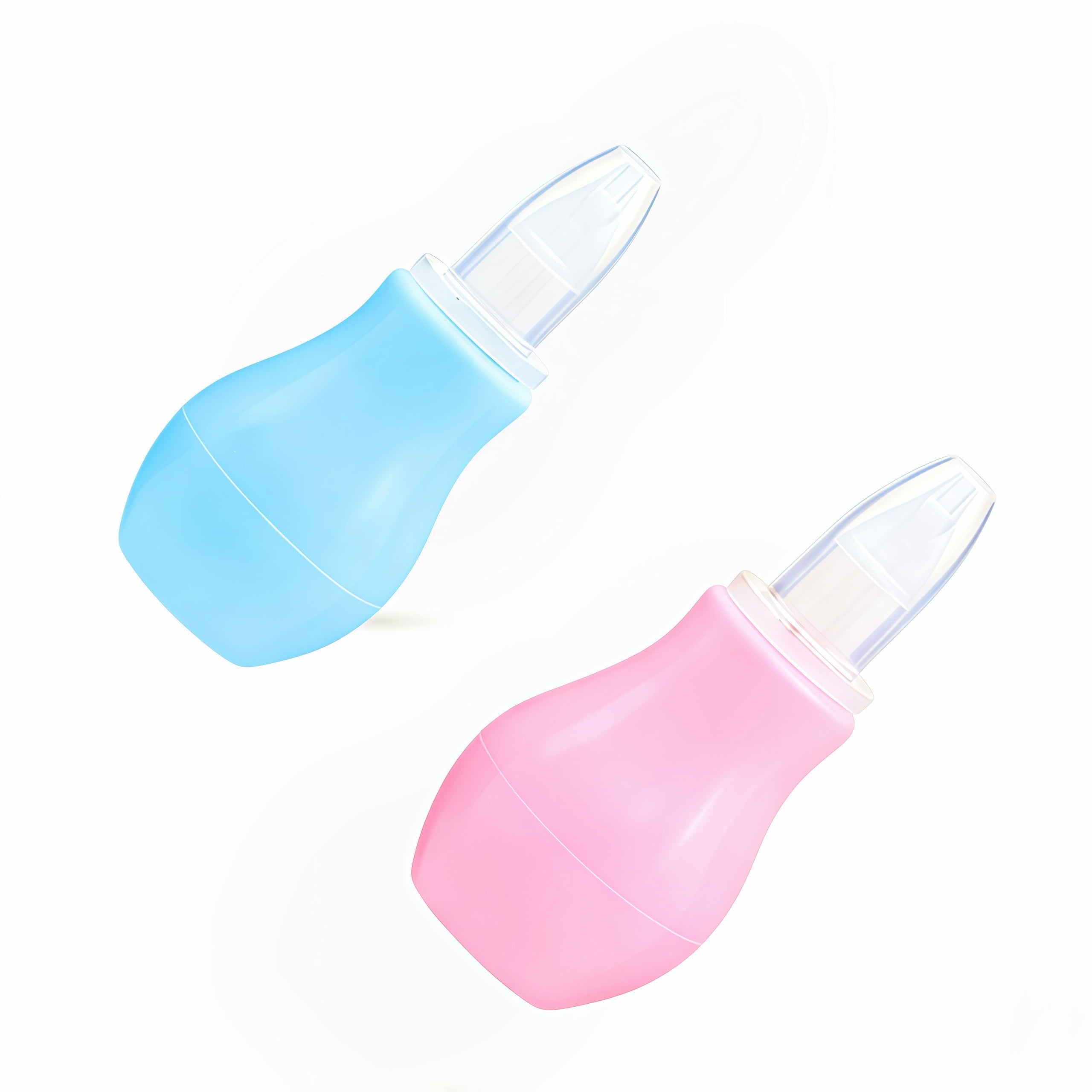 XIRQI 2Pcs Booger Sucker for Baby Nose Cleaner Baby Nasal Aspirator ...