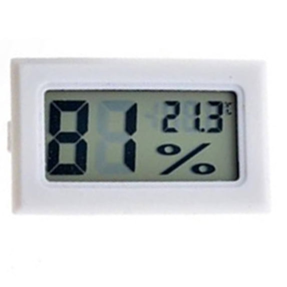 XIRQI 2Pcs Indoor Outdoor Thermometer Wireless Clear Led Readout ...