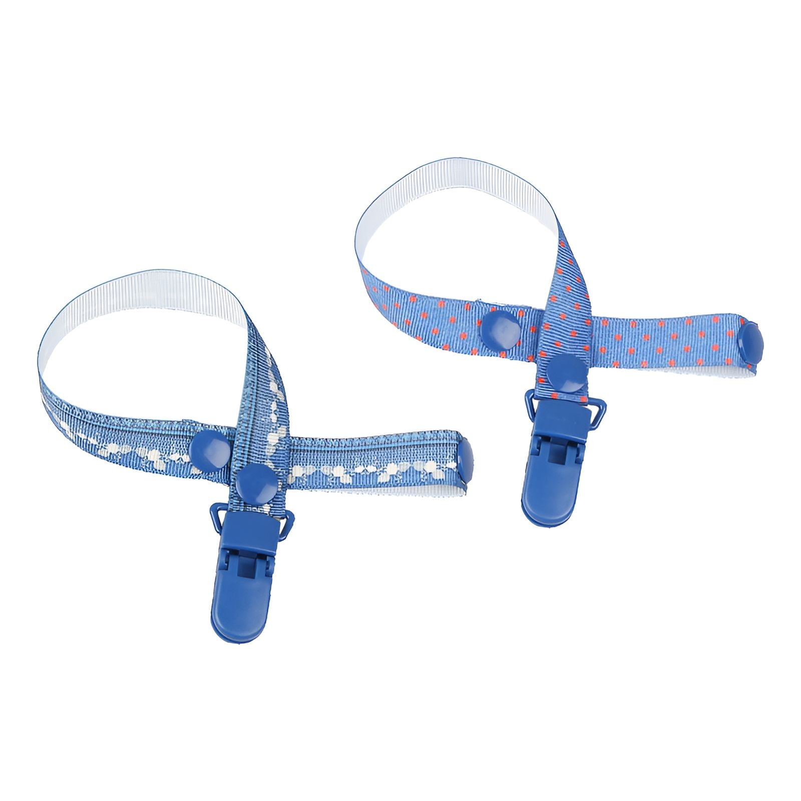 XIRQI 2Pcs Pacifier Clip,Anti-Loss Design, Secure Attachment Pacifier ...