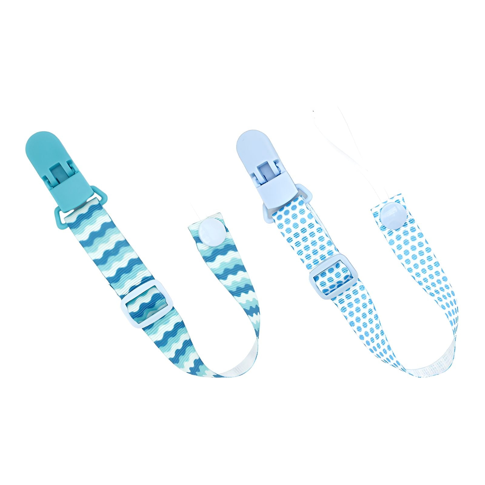 XIRQI 2Pcs Pacifier Clip,Cartoon Shape, Cute and Attractive Pacifier ...