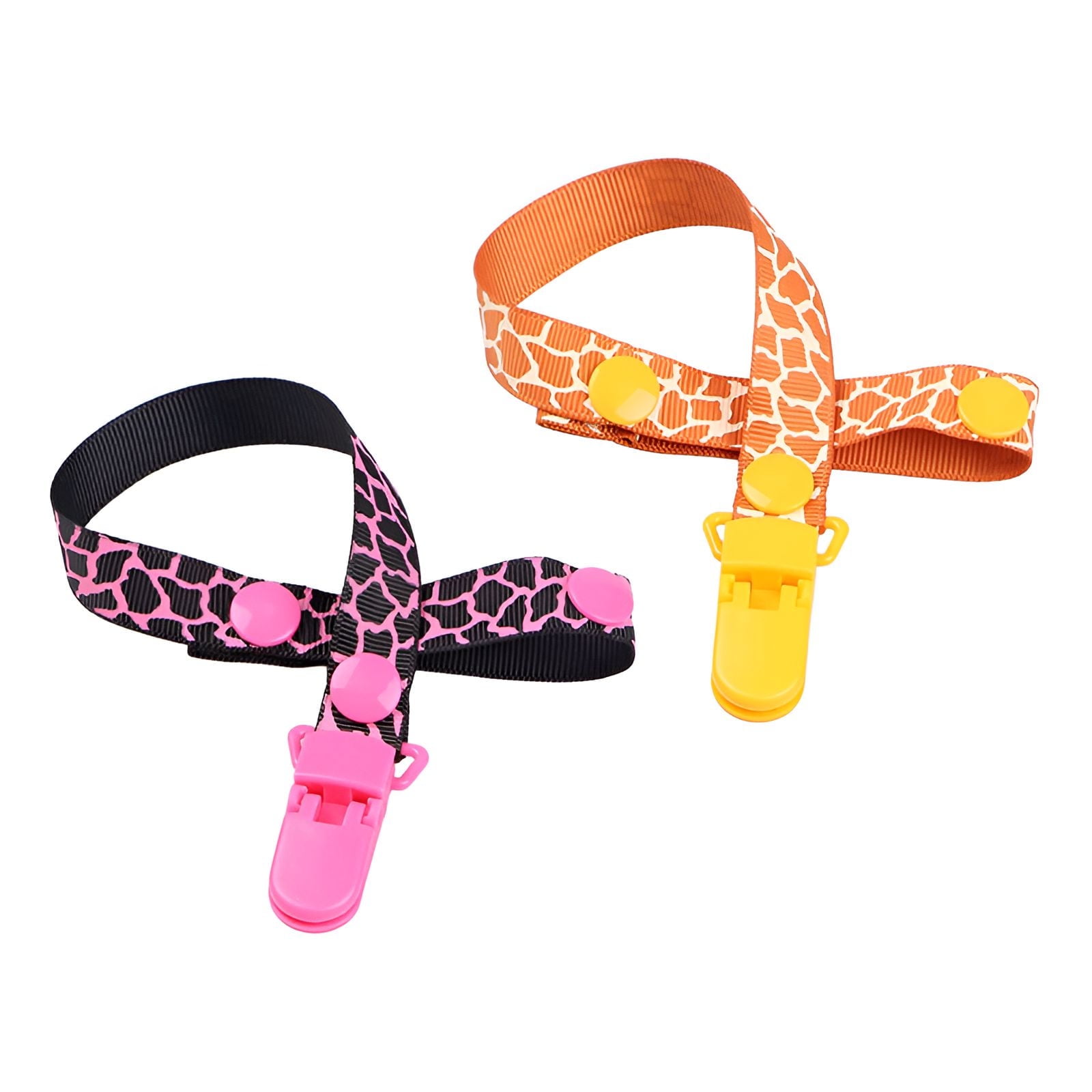 XIRQI 2Pcs Pacifier Clip,Soft Material, Protects Baby'S Skin Pacifier ...