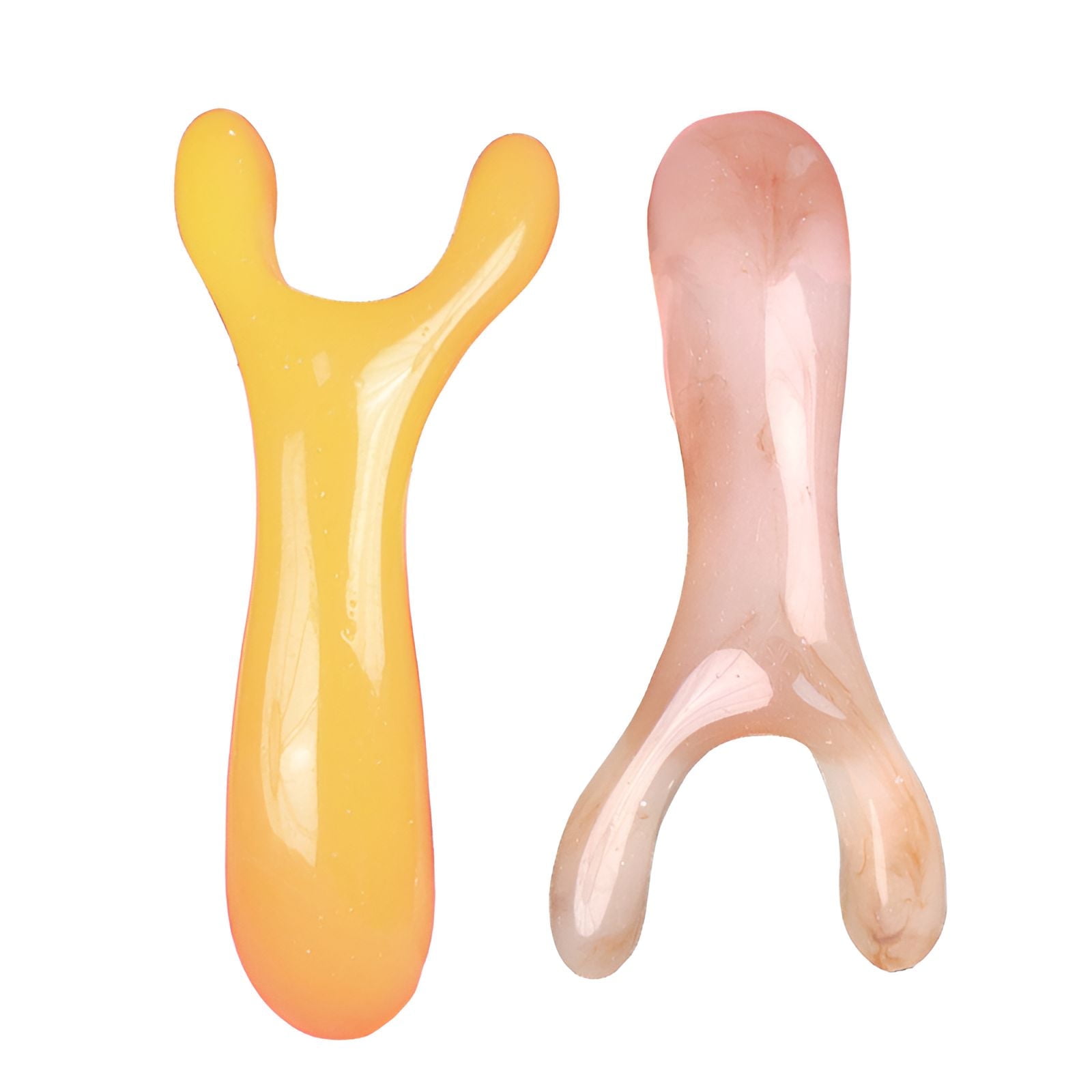 XIRQI 2Pcs Scraping,Mini & Portable Design Face Massager Tool,Full-Body ...