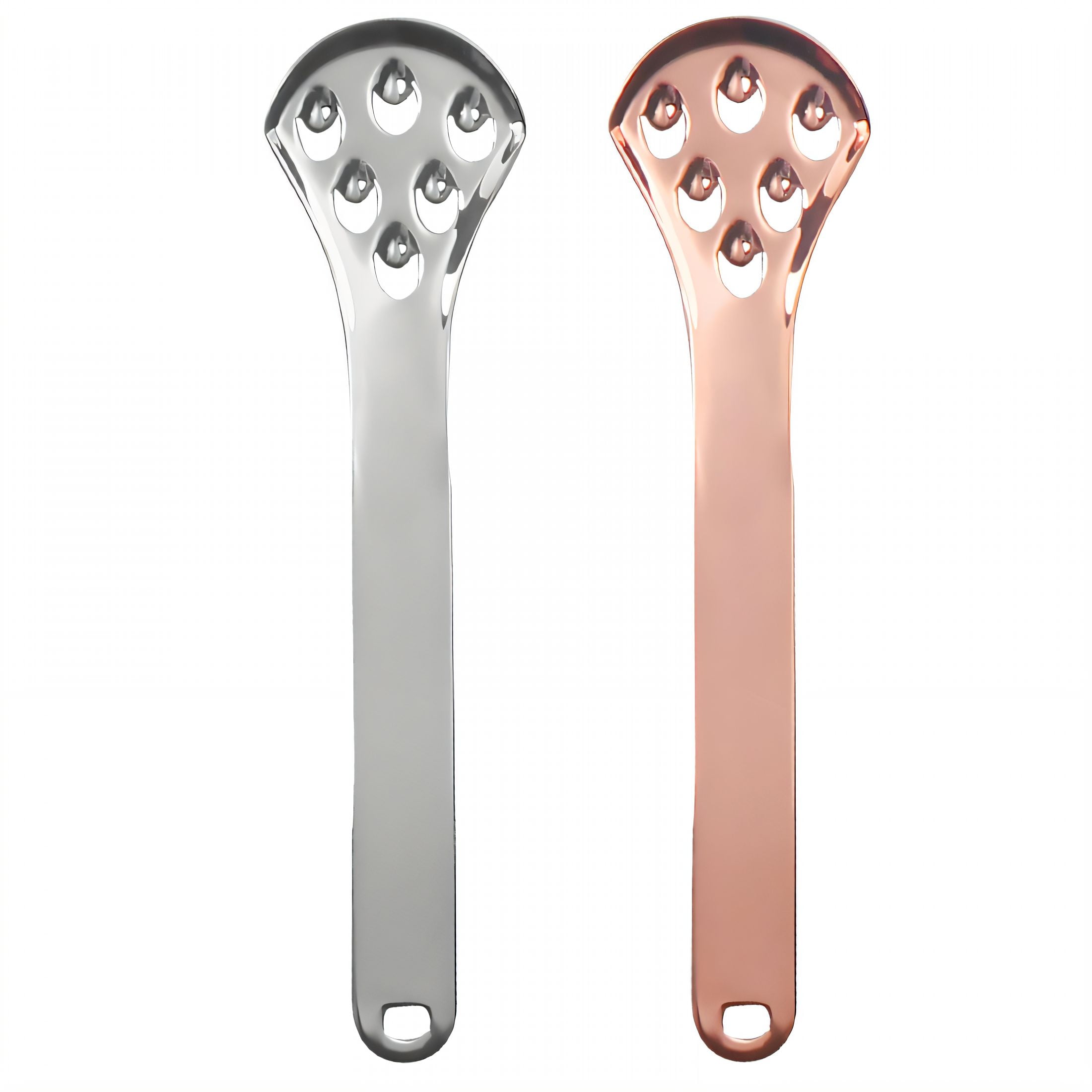 XIRQI 2Pcs Tongue Scraper for Adults,Arc Surface Fit Stainless Steel ...