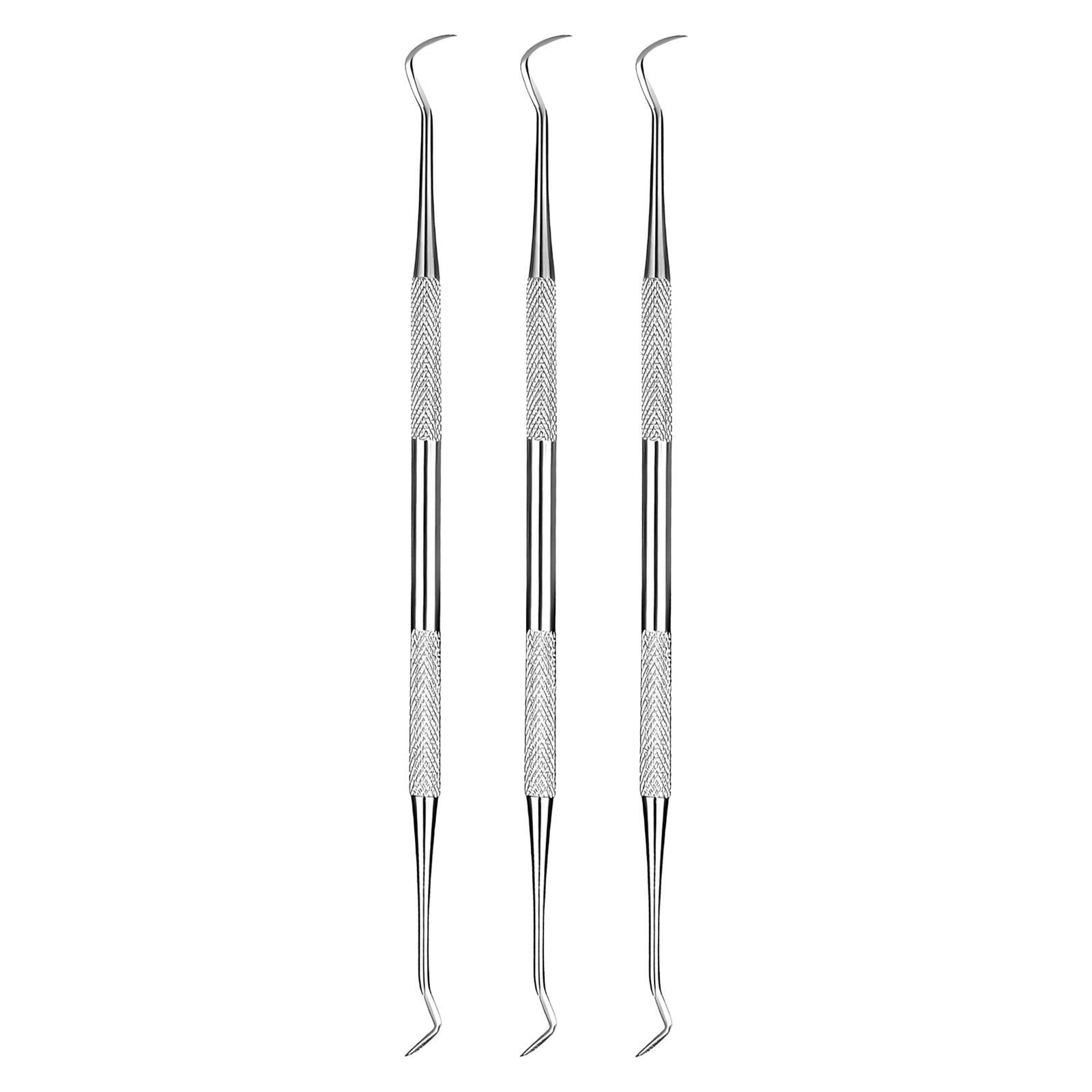 XIRQI 3Pcs Dental Tools,Stainless Steel Probes Dental Tooth Picks ...