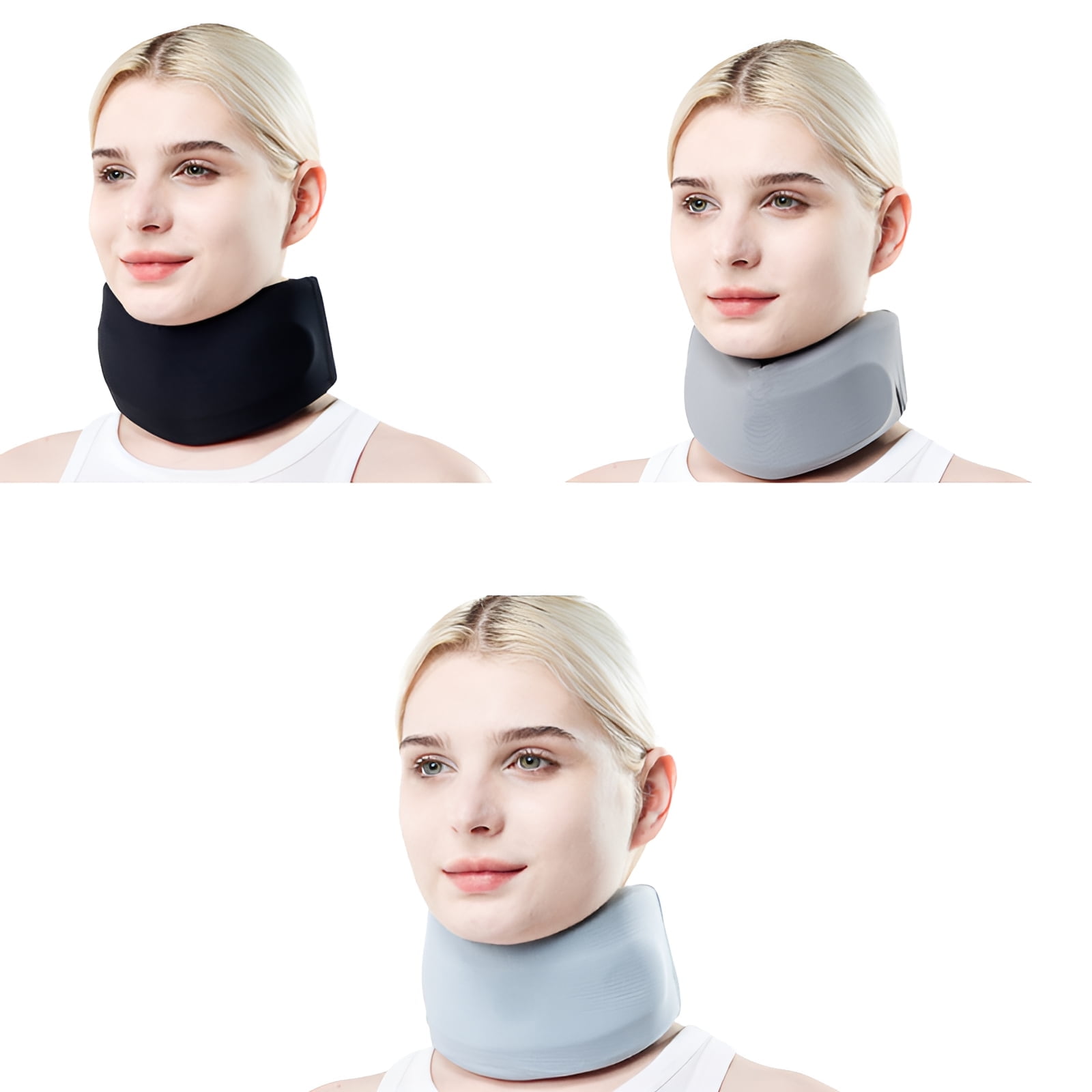 XIRQI 3Pcs Neck Brace,Neck Trainer Neck Brace for Sleeping,Spinal ...