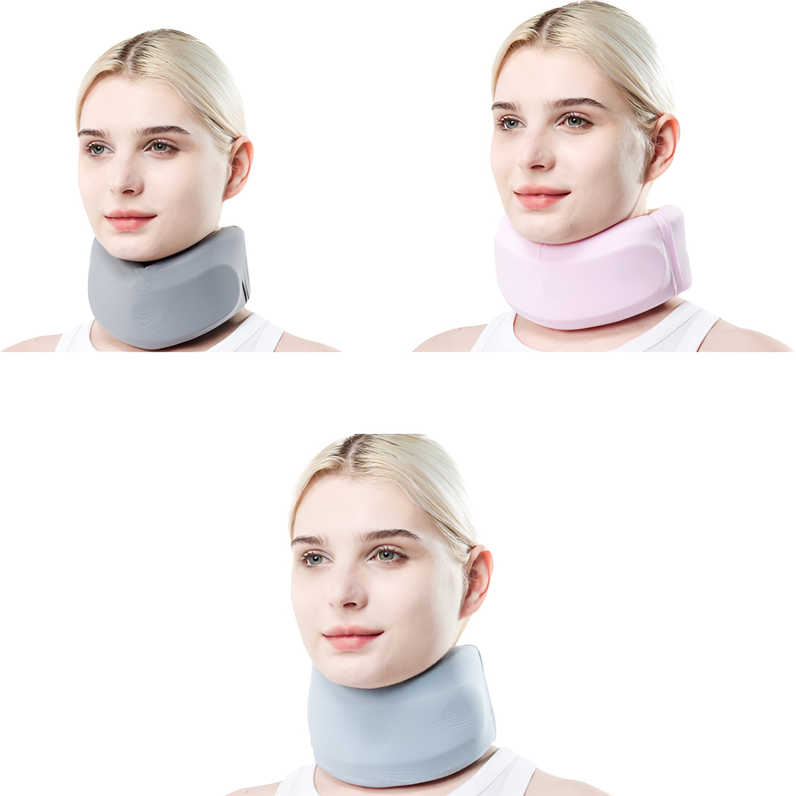 XIRQI 3Pcs Neck Brace,Posture Guard Neck Brace for Sleeping,Neck ...