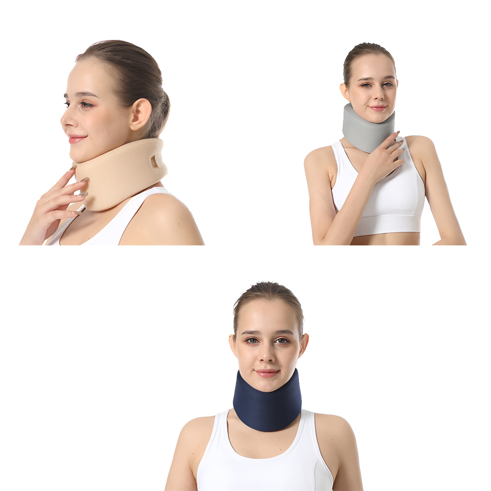 XIRQI 3Pcs Neck Brace,Spine Relief Migraine Relief,Neck Fixer Cervical ...