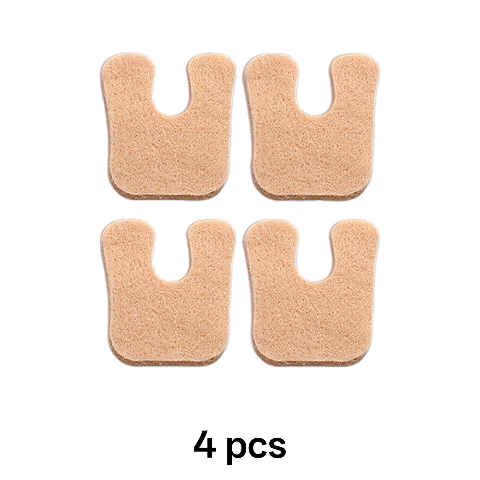 XIRQI 4 Pcs Plantar Fasciitis Relief,Felt Insole Shoe Inserts for Women ...