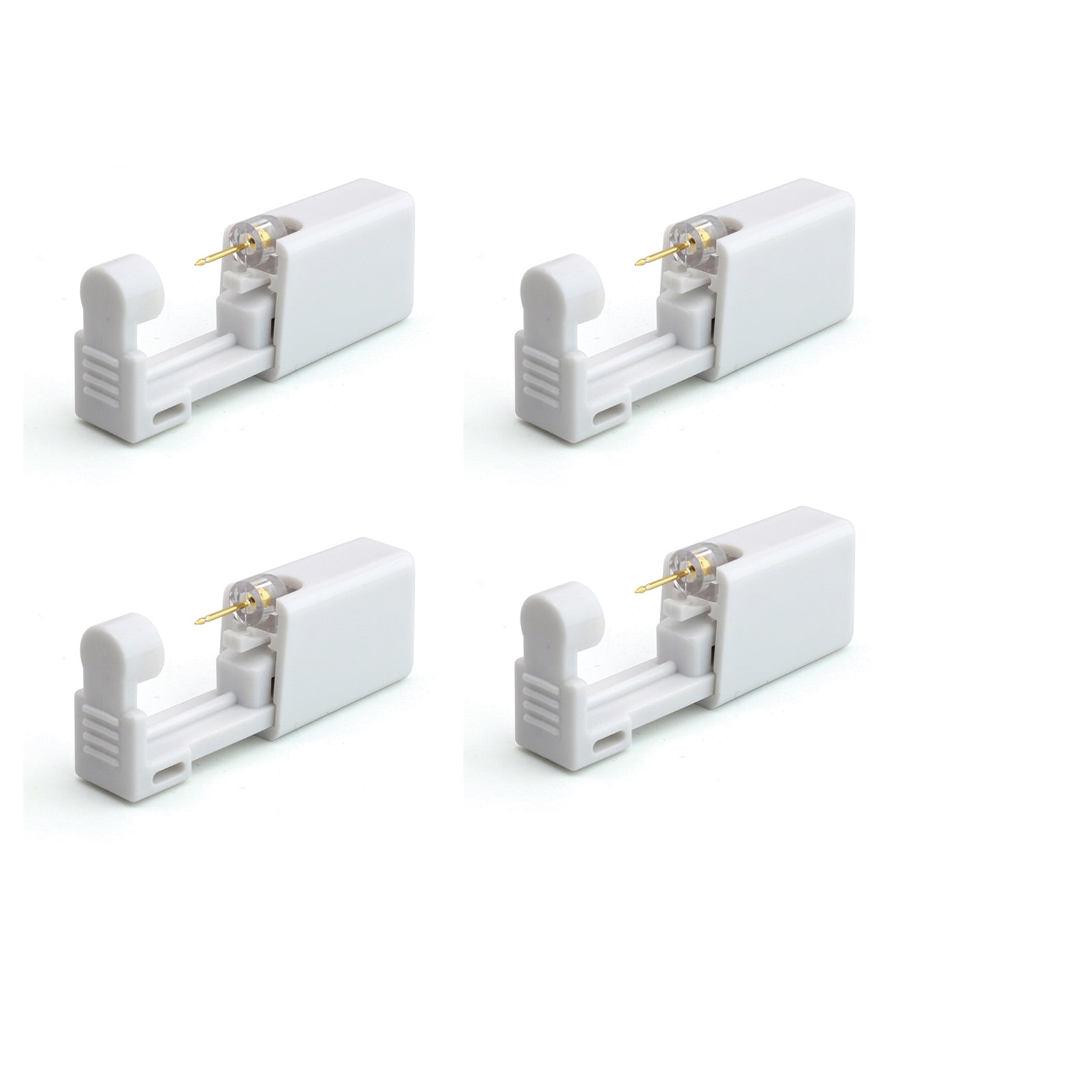 XIRQI 4Pcs Ear Piercing Kit, Automatic Piercing Mechanism Safety Ear ...