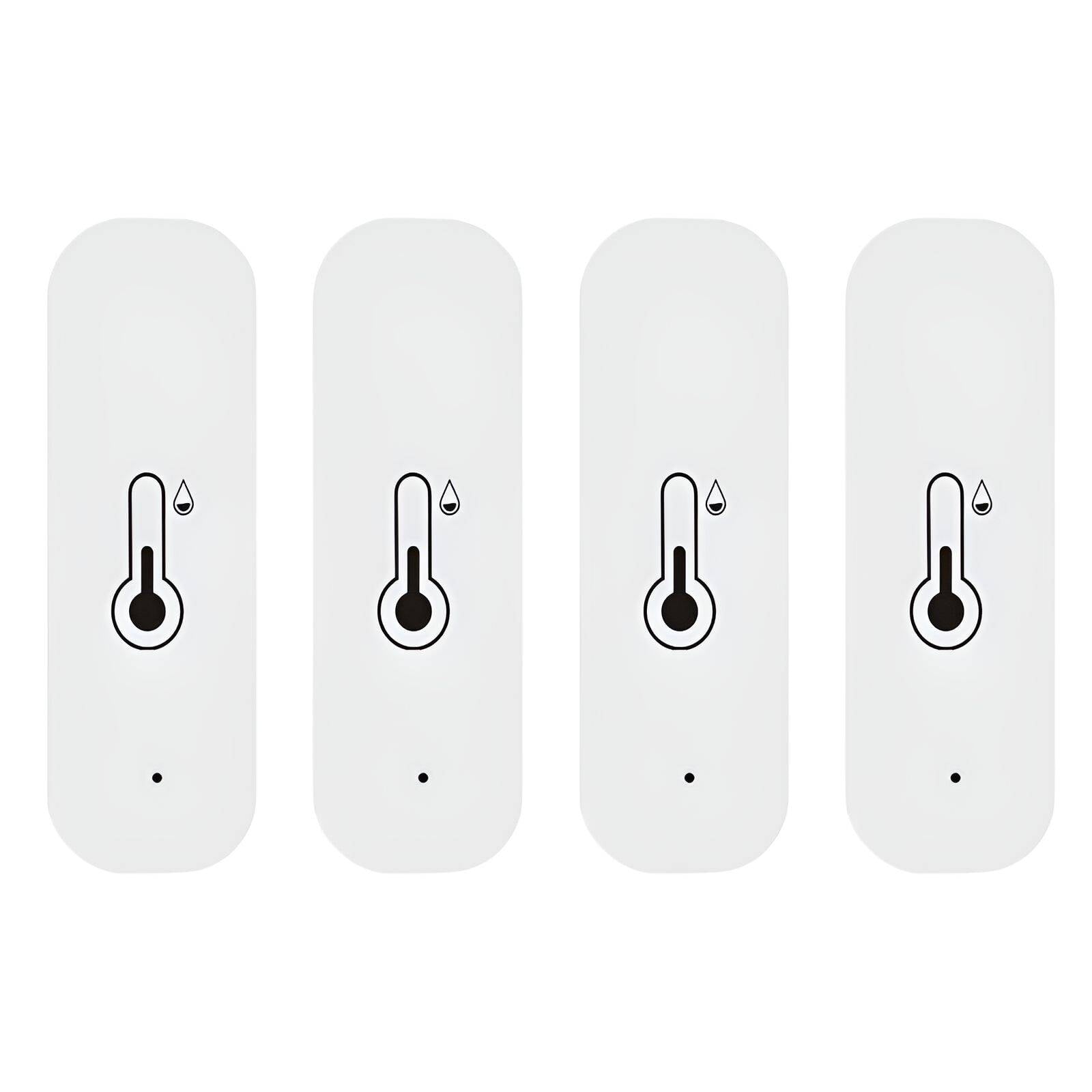 XIRQI 4Pcs Humidity Sensor,Wifi Smart Connection Temperature Sensor ...