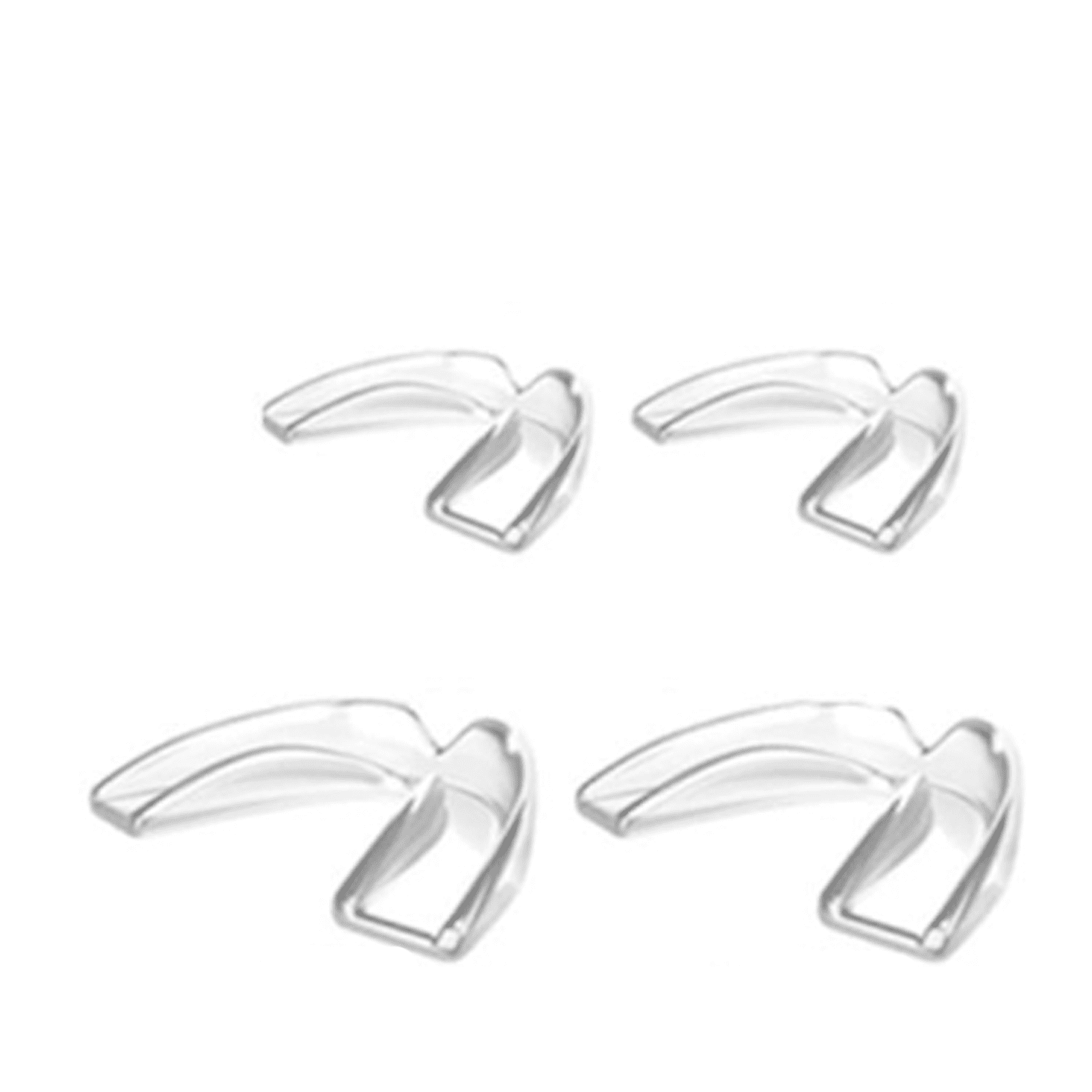 XIRQI 4Pcs Mouthguards for Grinding of Teeth,Comfortable Night Guards ...