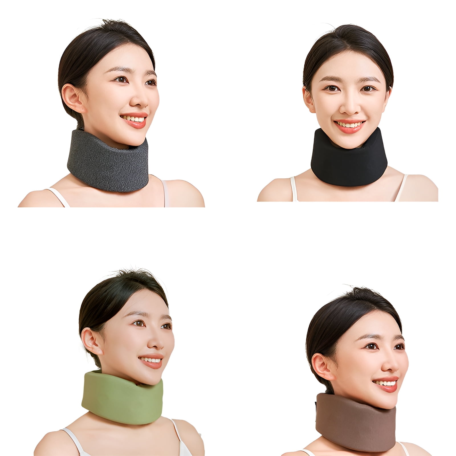 XIRQI 4Pcs Neck Brace,Head Relaxation Migraine Relief,Neck Protector ...