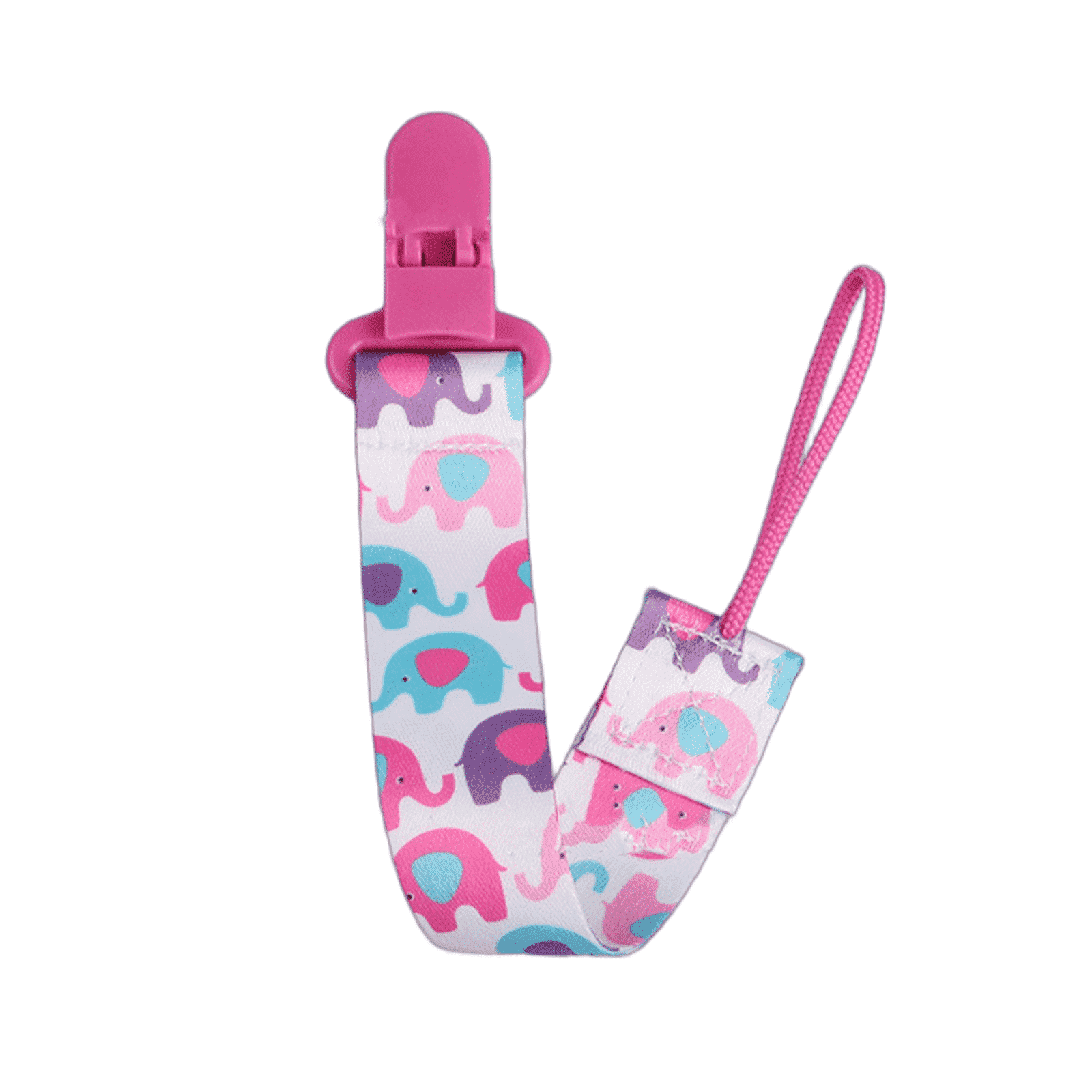 XIRQI 4Pcs Pacifier Holder,Teething Pacifier Clip,Toys Binky Clips ...