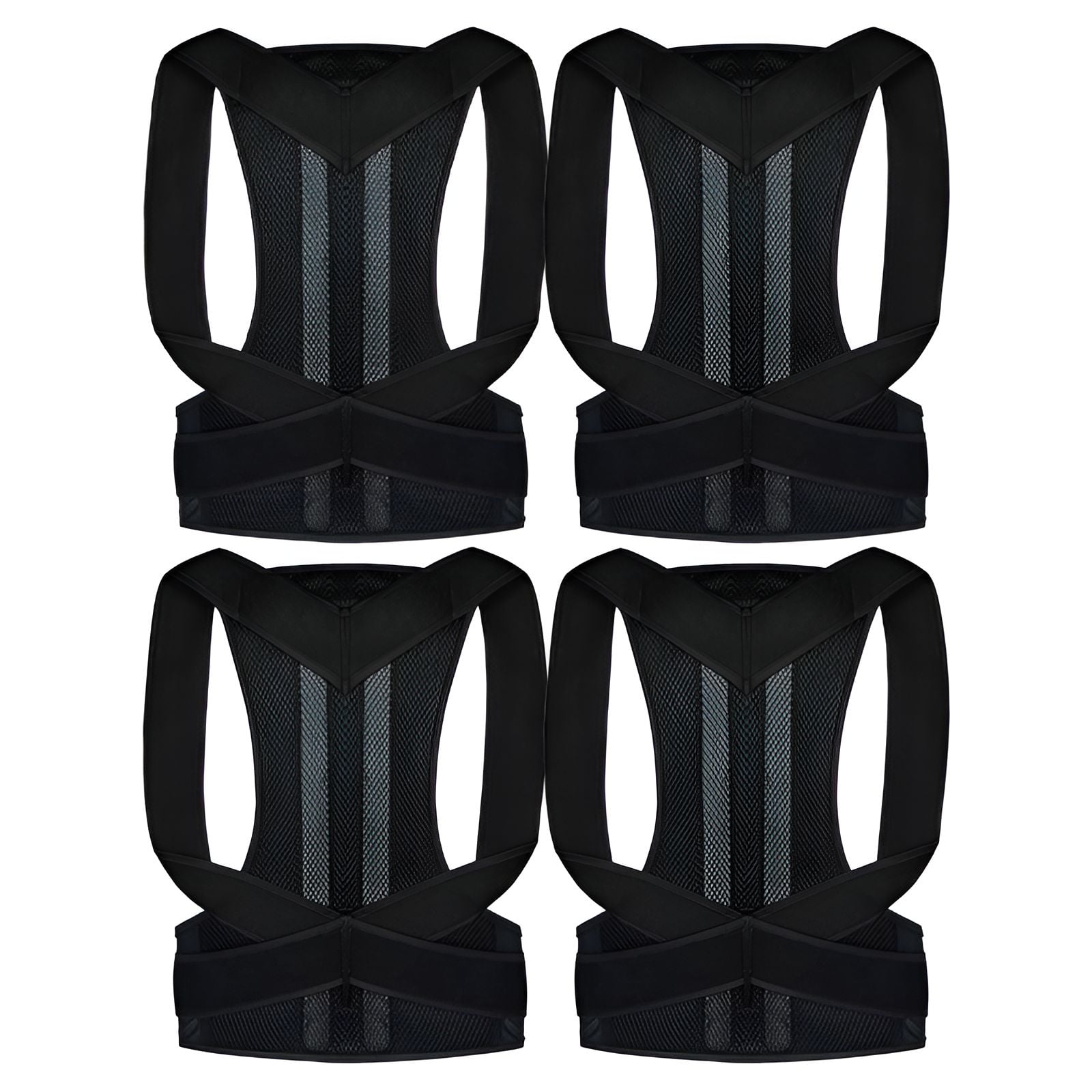 XIRQI 4Pcs Posture Corrector for Men,Convenient to Adjust Tightness ...