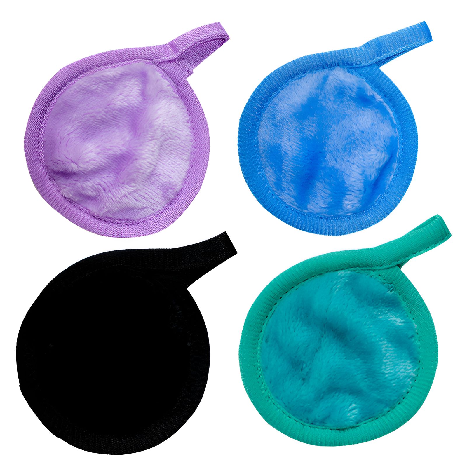 XIRQI 4Pcs Reusable Makeup Remover Pads,Face Washcloth Makeup Makeup ...