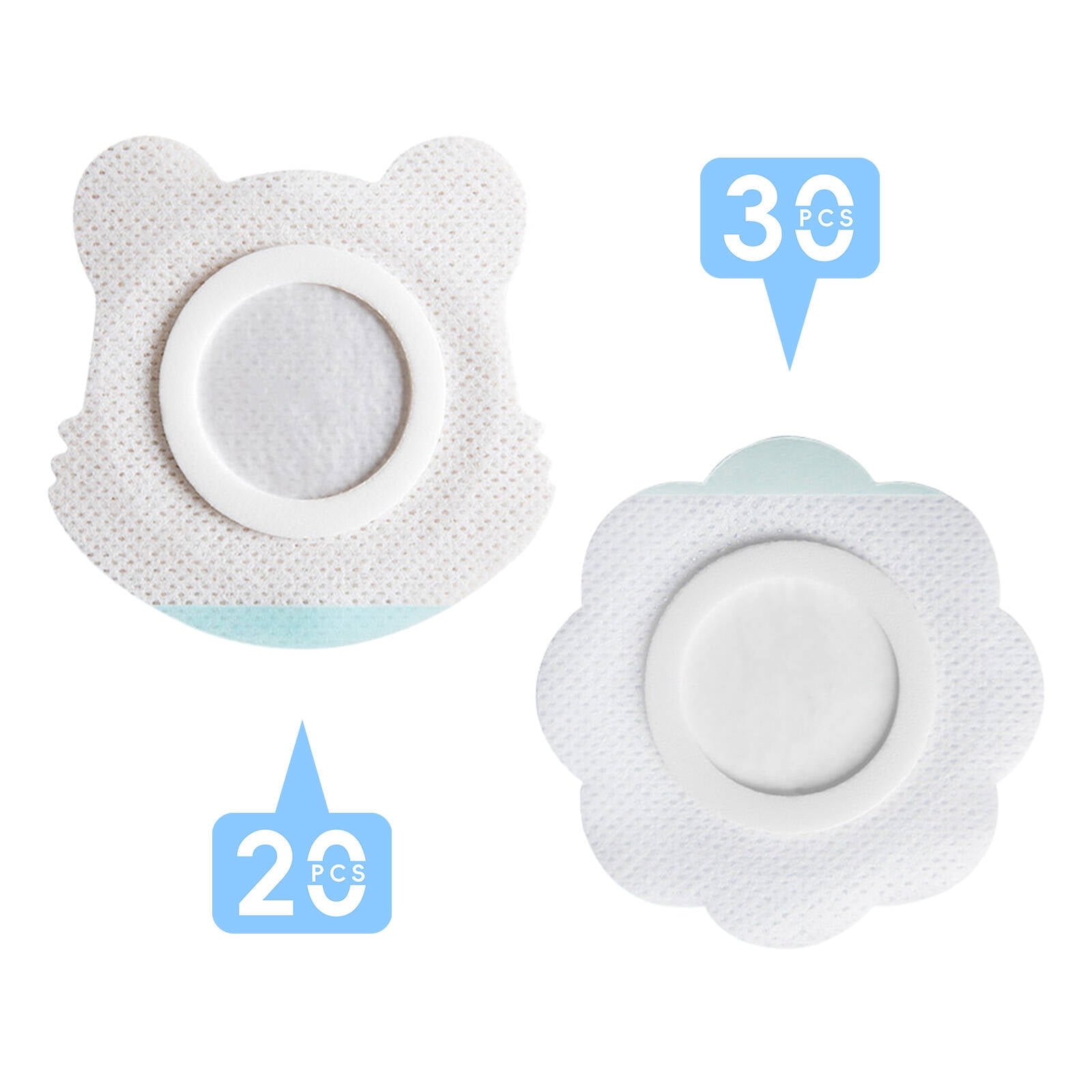 XIRQI 50Pcs Castor Oil Patches,Gentle on Skin Castor Oil Belly Button ...