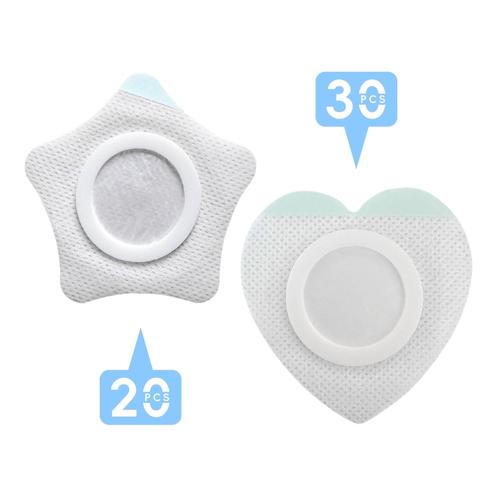 XIRQI 50Pcs Castor Oil Patches,Weightless Feel Castor Oil Belly Button ...