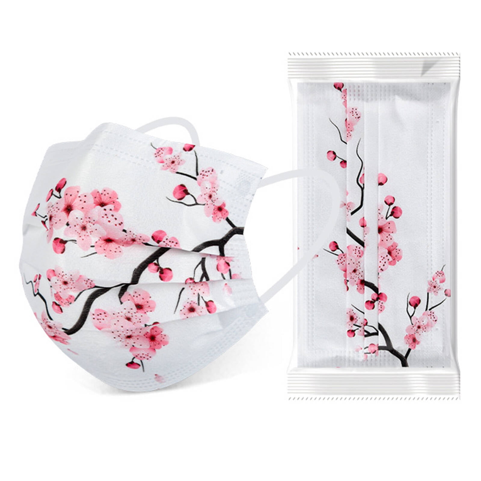 XIRQI 50Pcs Face Mask,Creative and Cute Design N95 Mask,Disposable Use ...