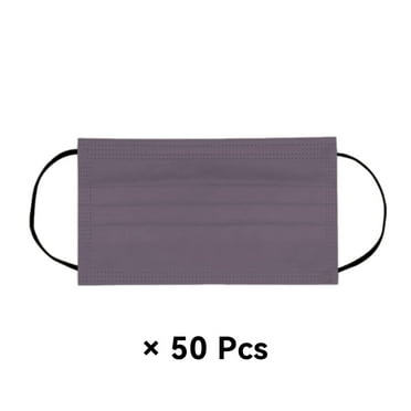 Disposable Face Mask - Pack of 50 Single Use Protective Masks With 3 ...