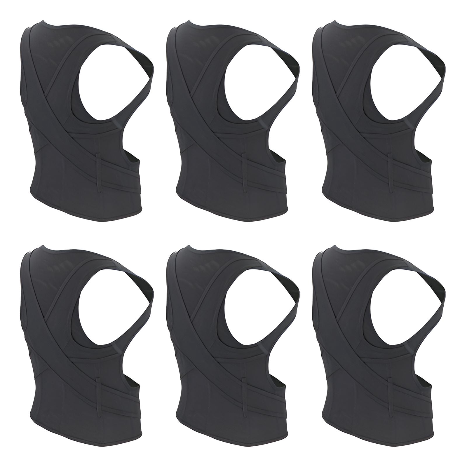XIRQI 6Pcs Back Straightener Posture Corrector,Adjustable and ...