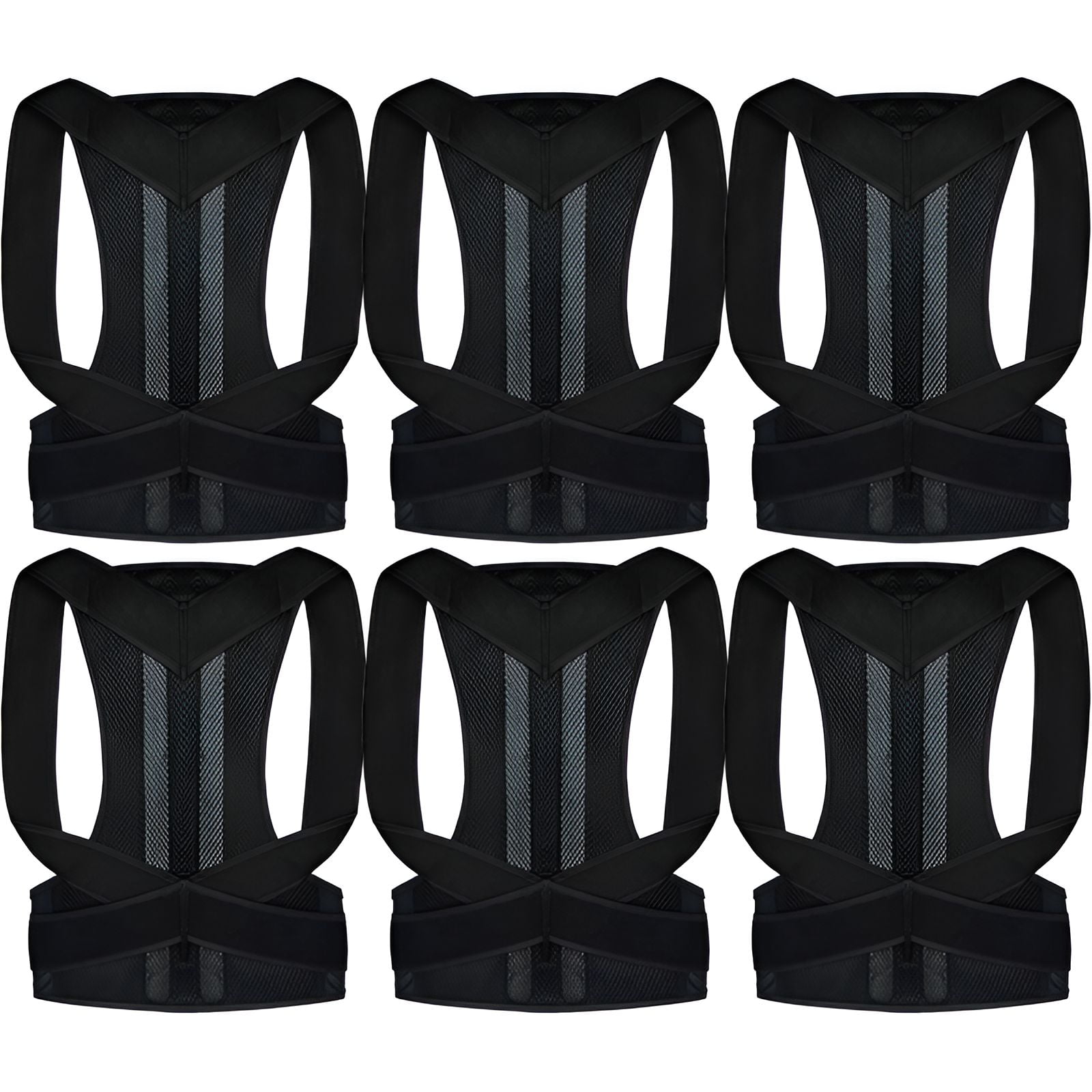 XIRQI 6Pcs Back Straightener Posture Corrector,Suitable for All Ages ...