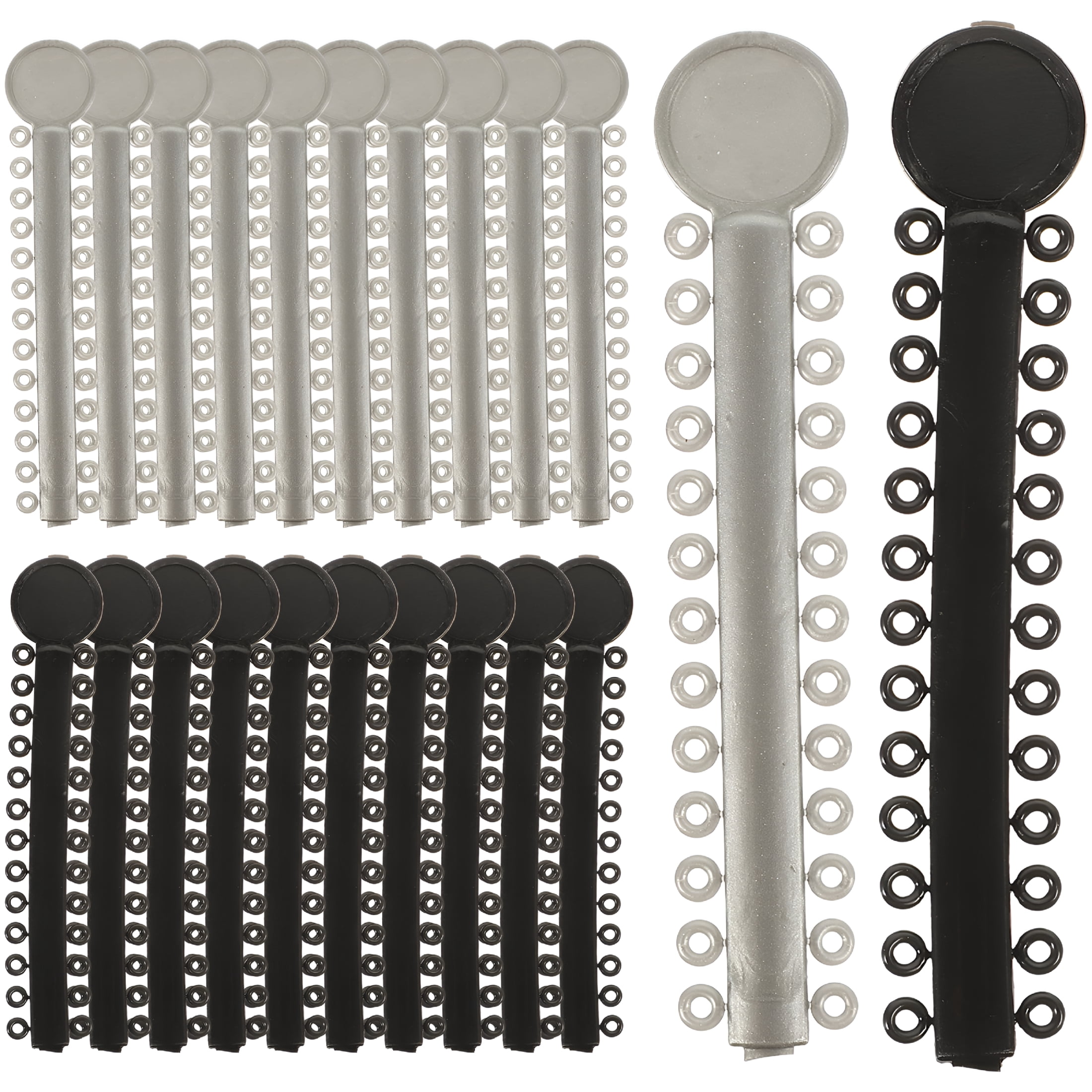XIRQI 80Pcs Plastic Orthodontic Ties Brace Accessories Dental Ligature ...