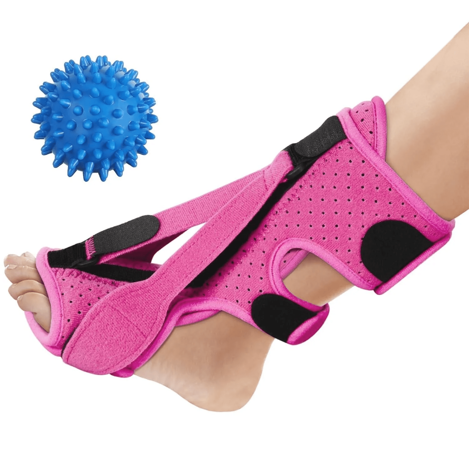 XIRQI Adjustable Night Splint for Plantar Fasciitis,Lightweight Foot ...