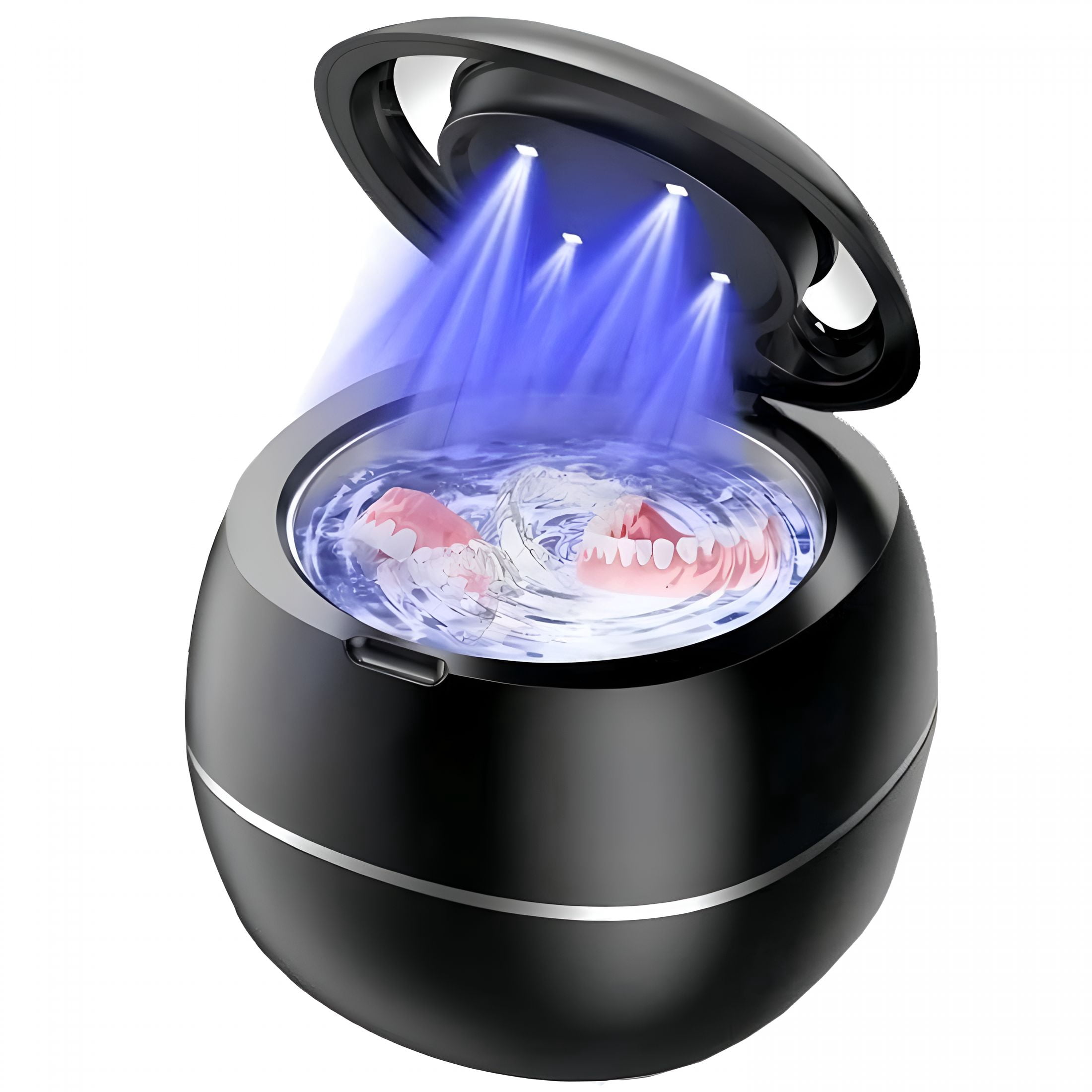 XIRQI Denture Dome, Ultrasonic Uv Denture Cleaning Dome, Upgraded ...