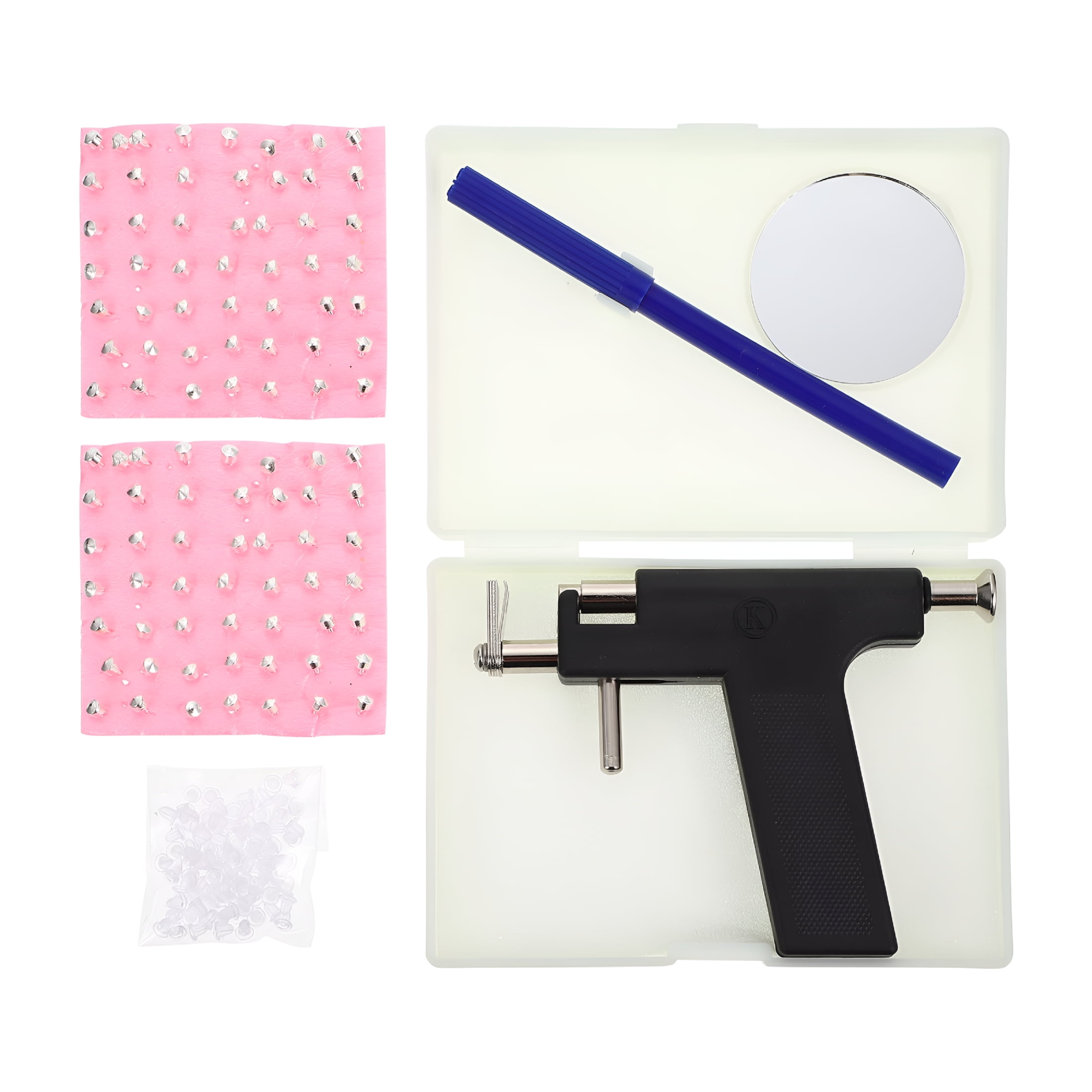 XIRQI Ear Piercing Kit Body Piercing Tool for Navel, Lip, and Ear ...