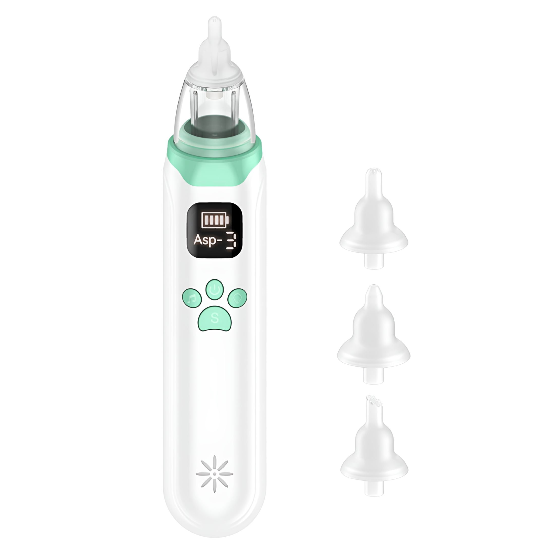 XIRQI Electric Baby Nasal Aspirator Automatic Nose Sucker Cleaner for ...