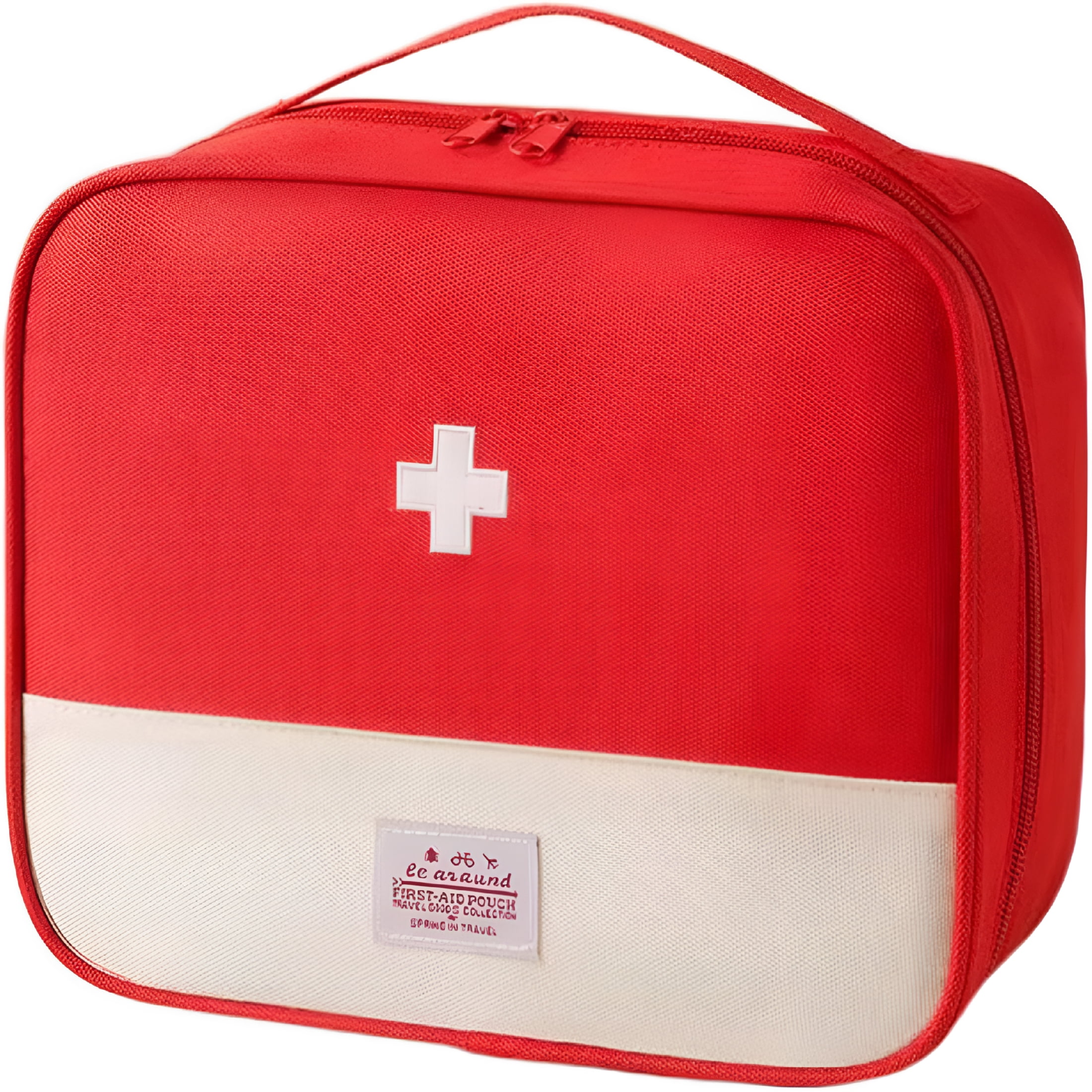 XIRQI Extra-Large Portable Medicine Organizer | Durable Fabric,Macaron ...