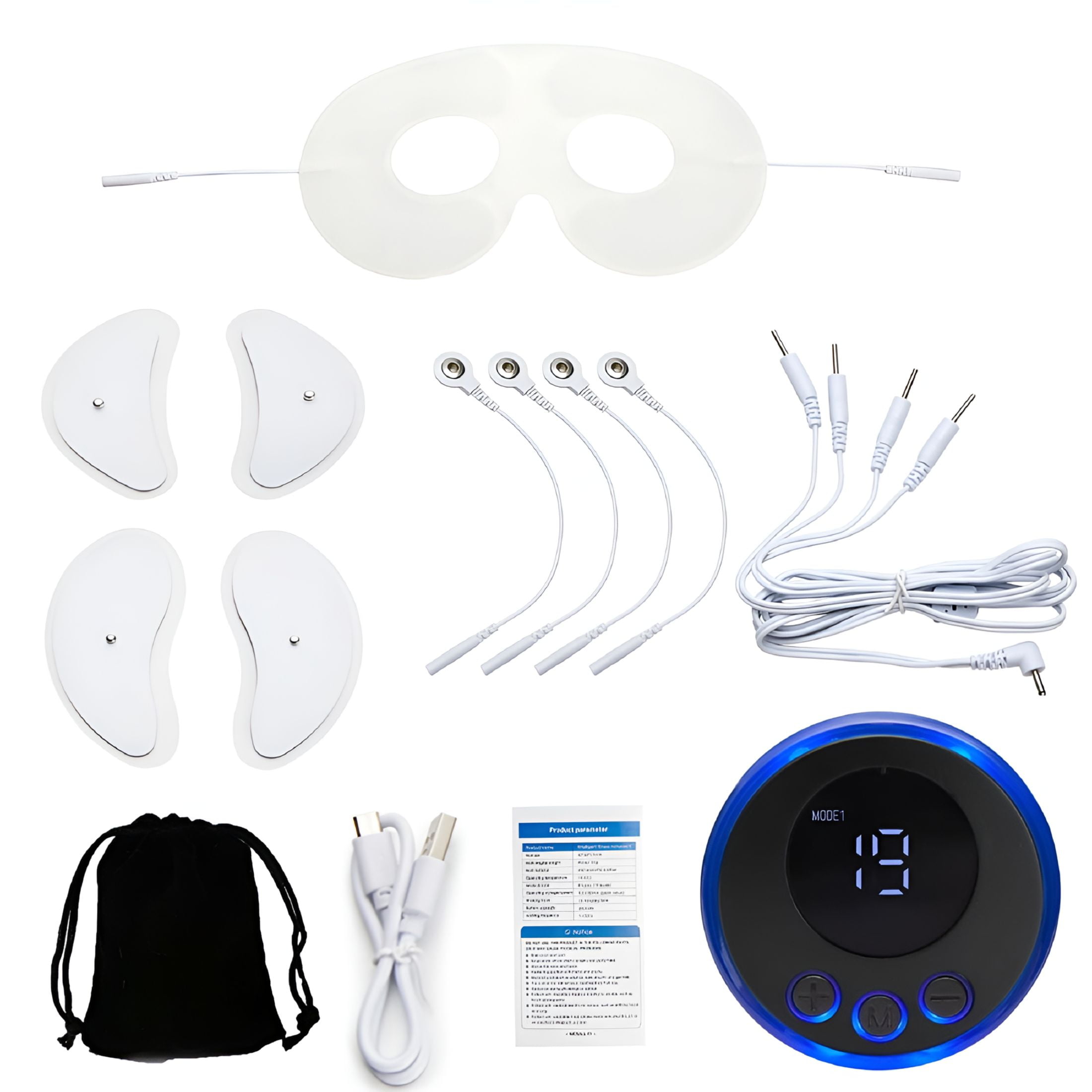 XIRQI Facial Massager Eye Face Lift Skin Tightening Anti-Wrinkle V ...