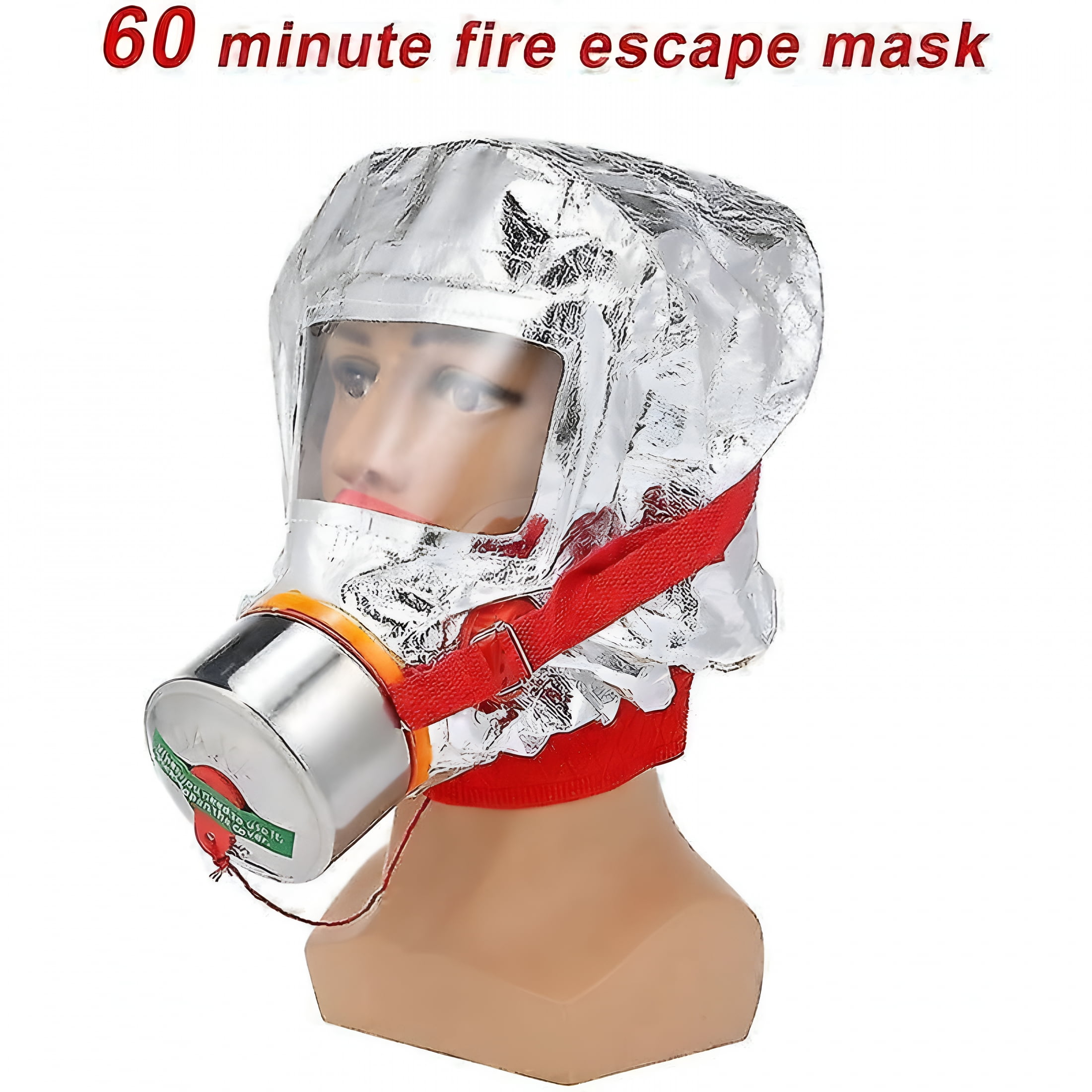 XIRQI Fire Escape Face Mask Self-rescue Respirator Gas Mask Protective ...