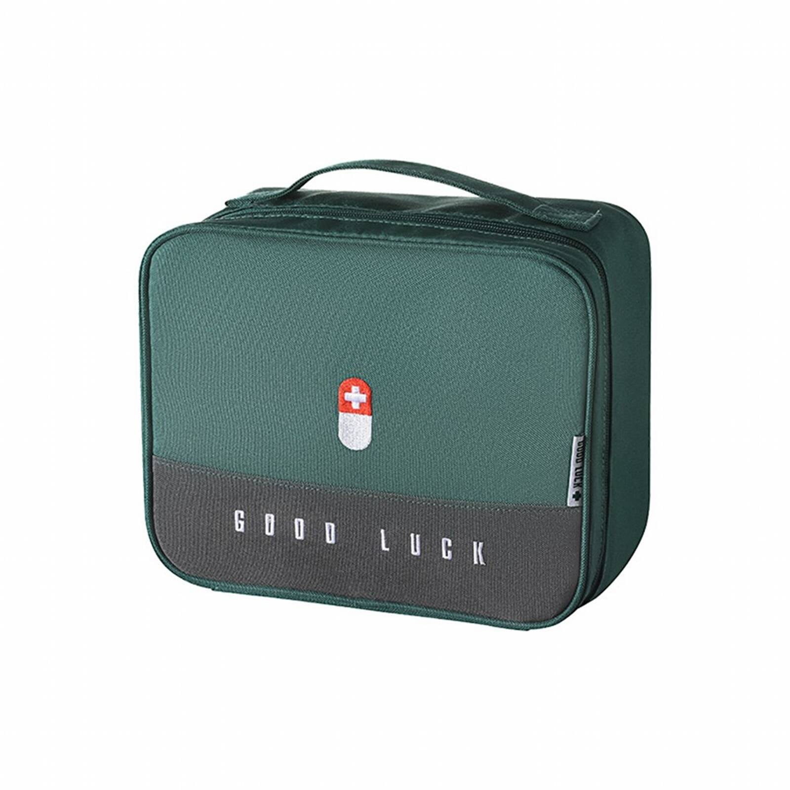 XIRQI First Aid Box,Large Capacity Travel Medicine Kit,Stylish First ...