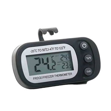 FungLam LCD Digital Thermometer, Indoor and Outdoor Temperature ...