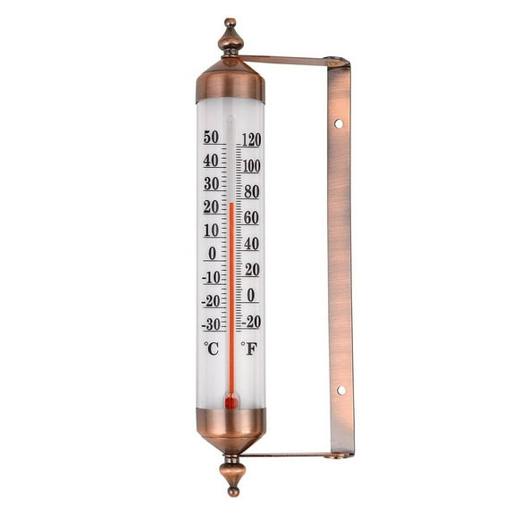 XIRQI Indoor Outdoor Thermometer Wireless Metal Outdoor Thermometer ...