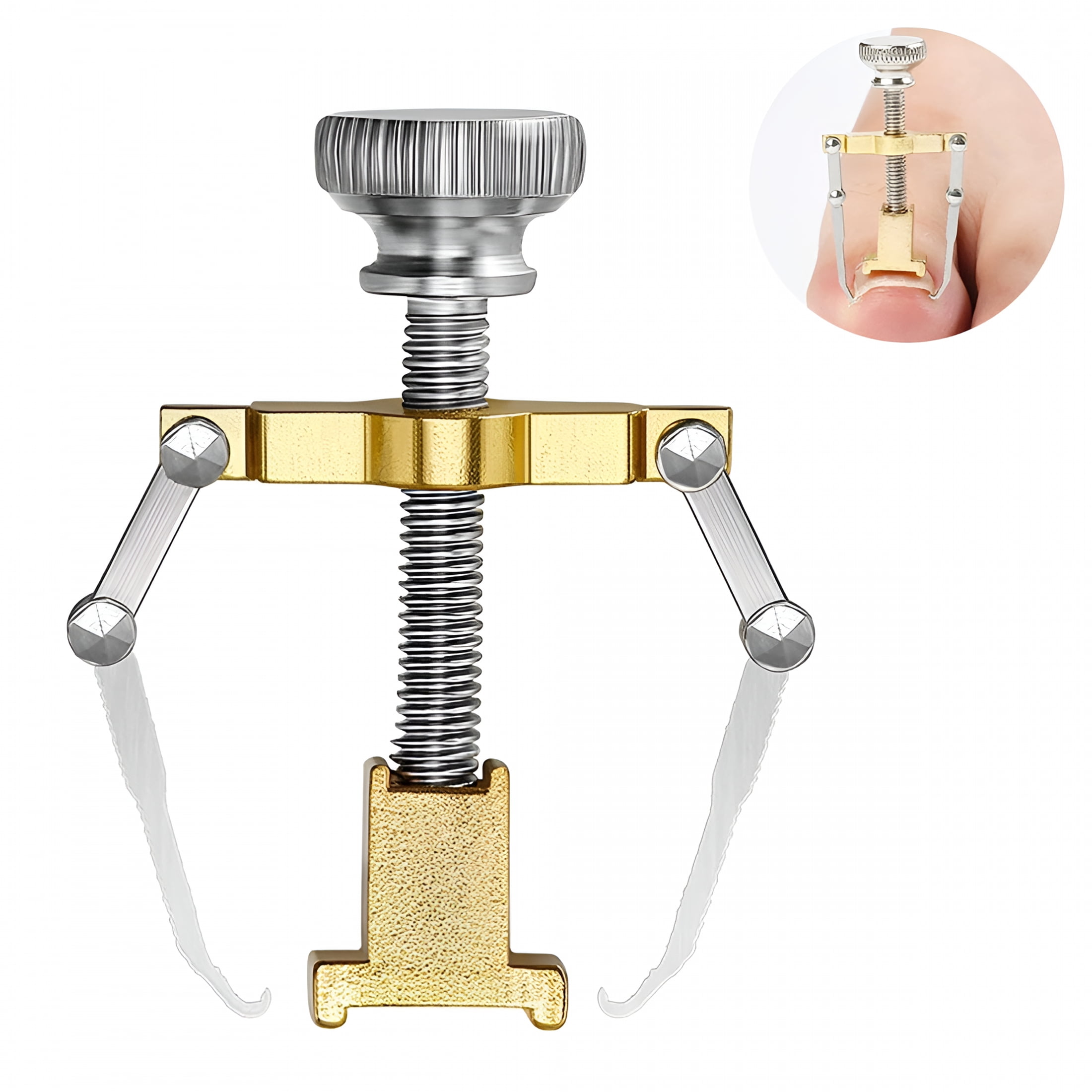XIRQI Ingrown Toenail Tools Kit, Includes Ingrown Toenail Lifter, Toe ...